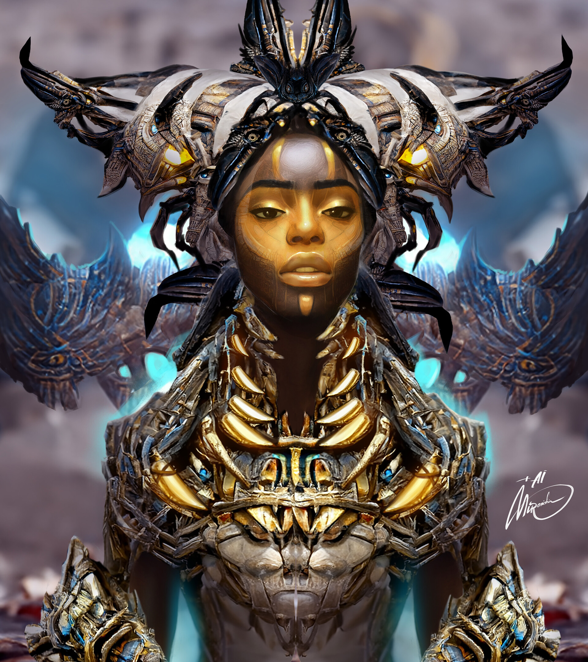 ArtStation - Shaman queen. 🌘