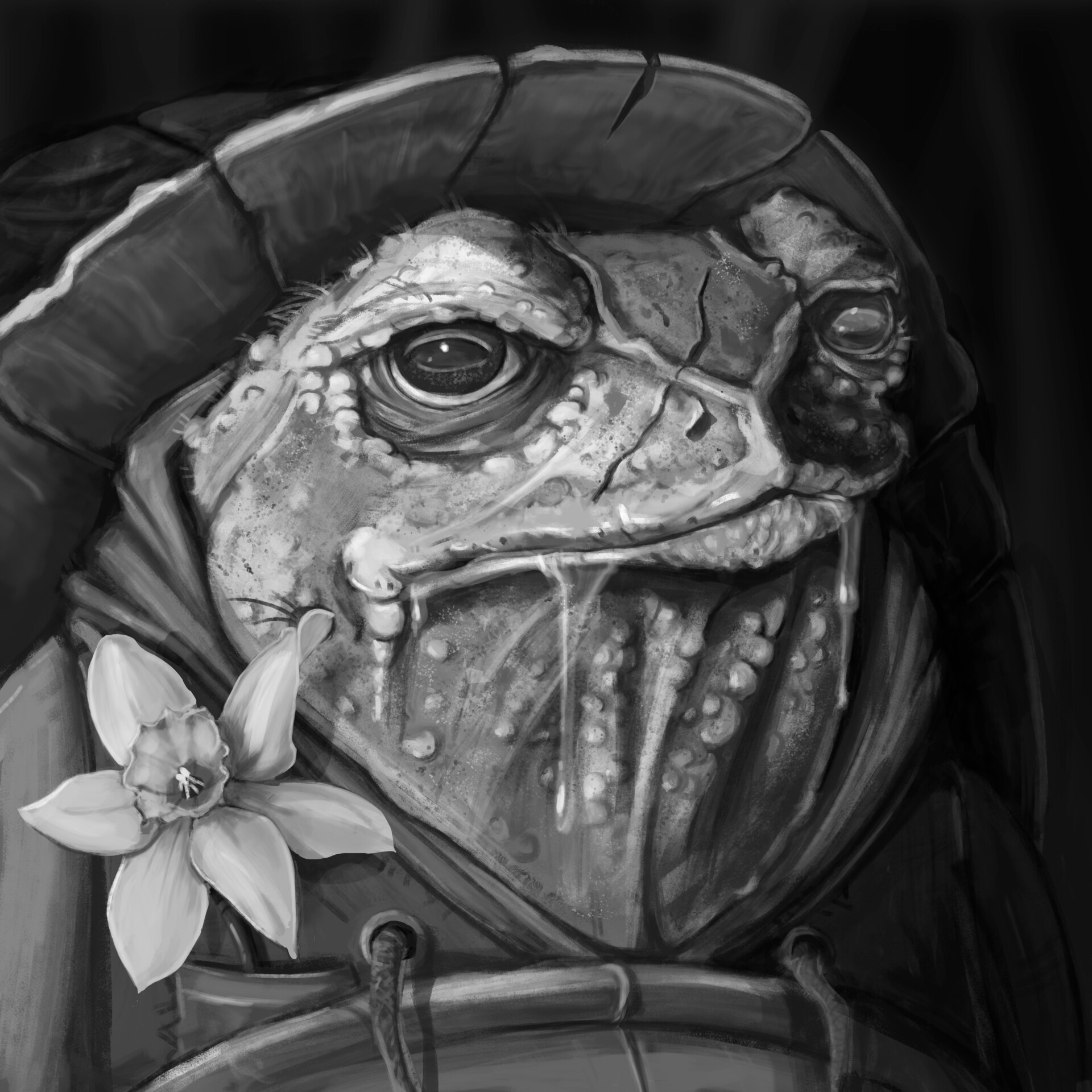 ArtStation - The gentle frog