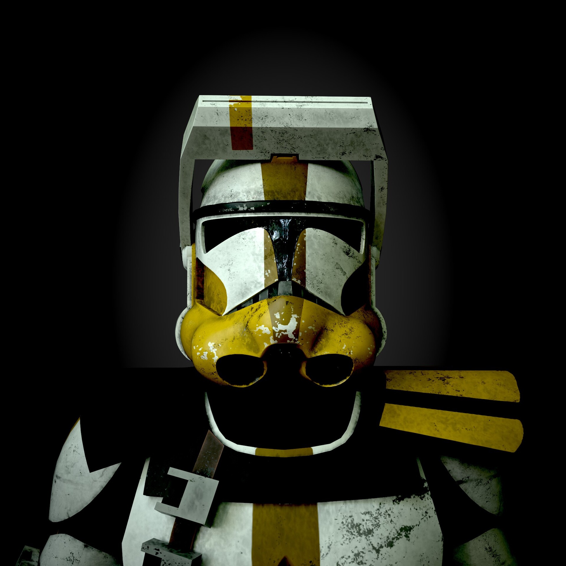 ArtStation - STAR WARS Commander Bly