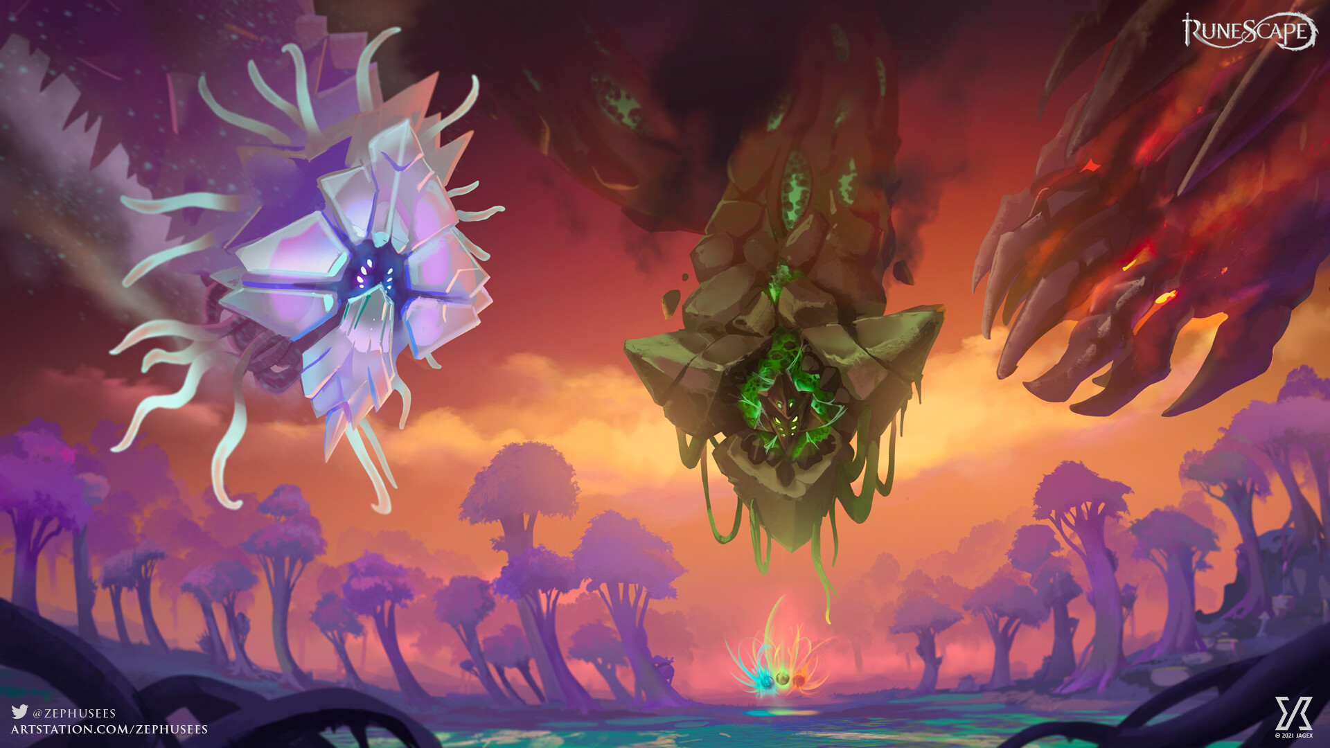 ArtStation - Elder Gods Cutscene