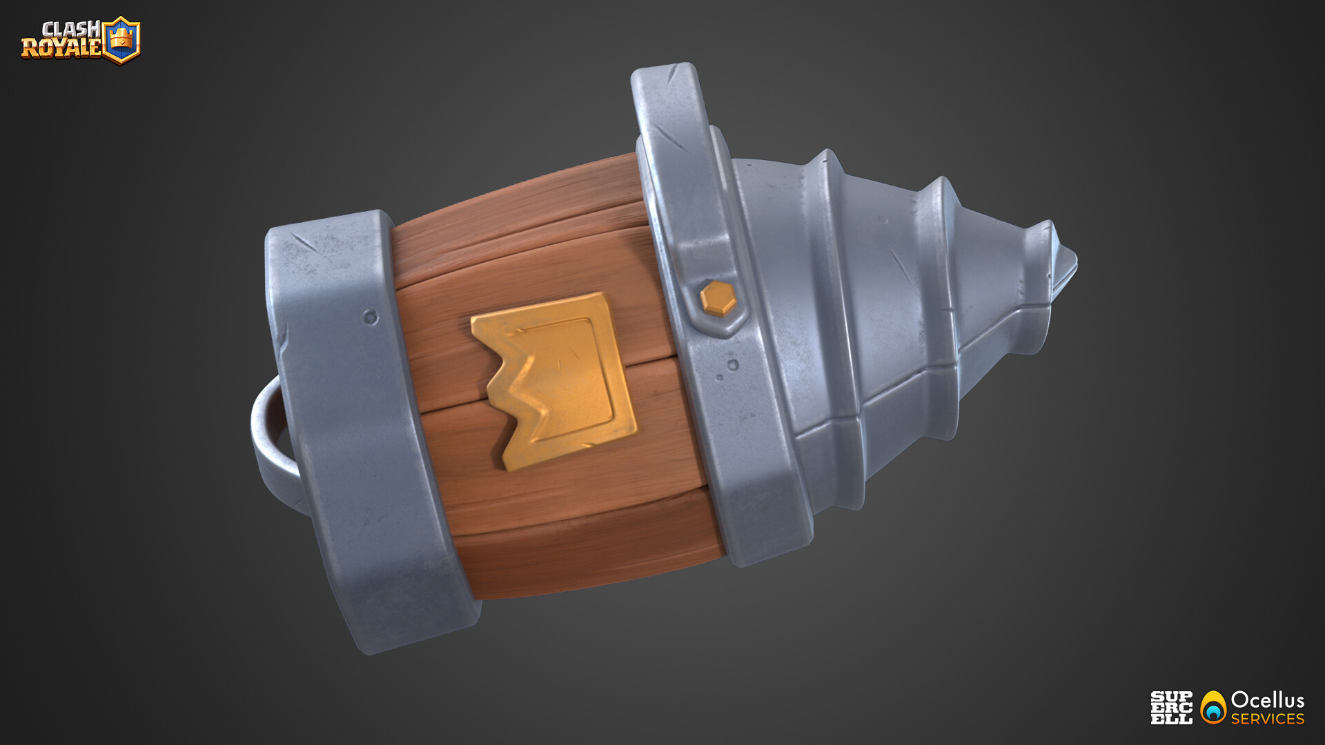 Ocellus - SERVICES - Clash Royale - Mighty Miner Weapon
