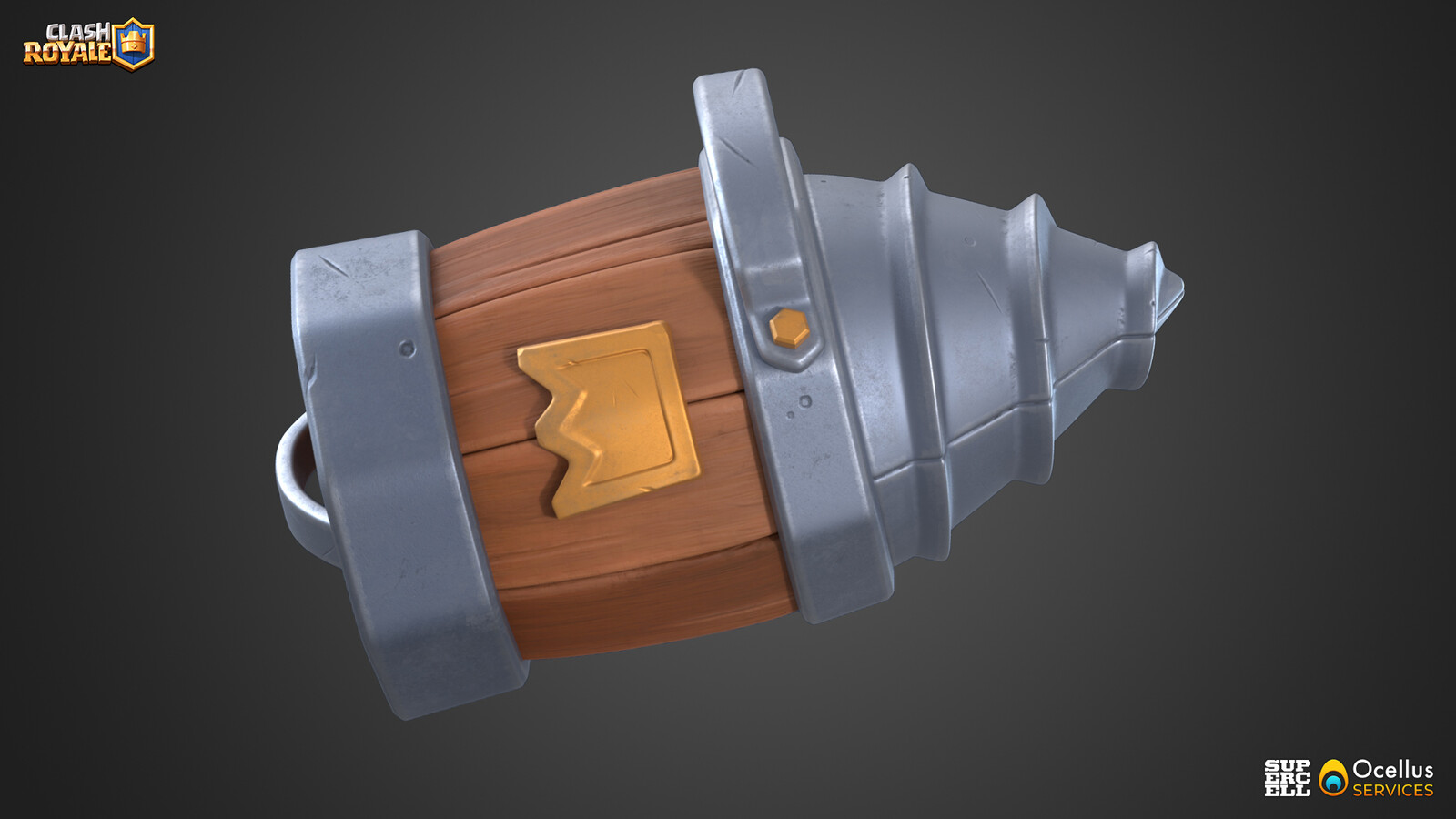 Ocellus - SERVICES - Clash Royale - Mighty Miner Weapon