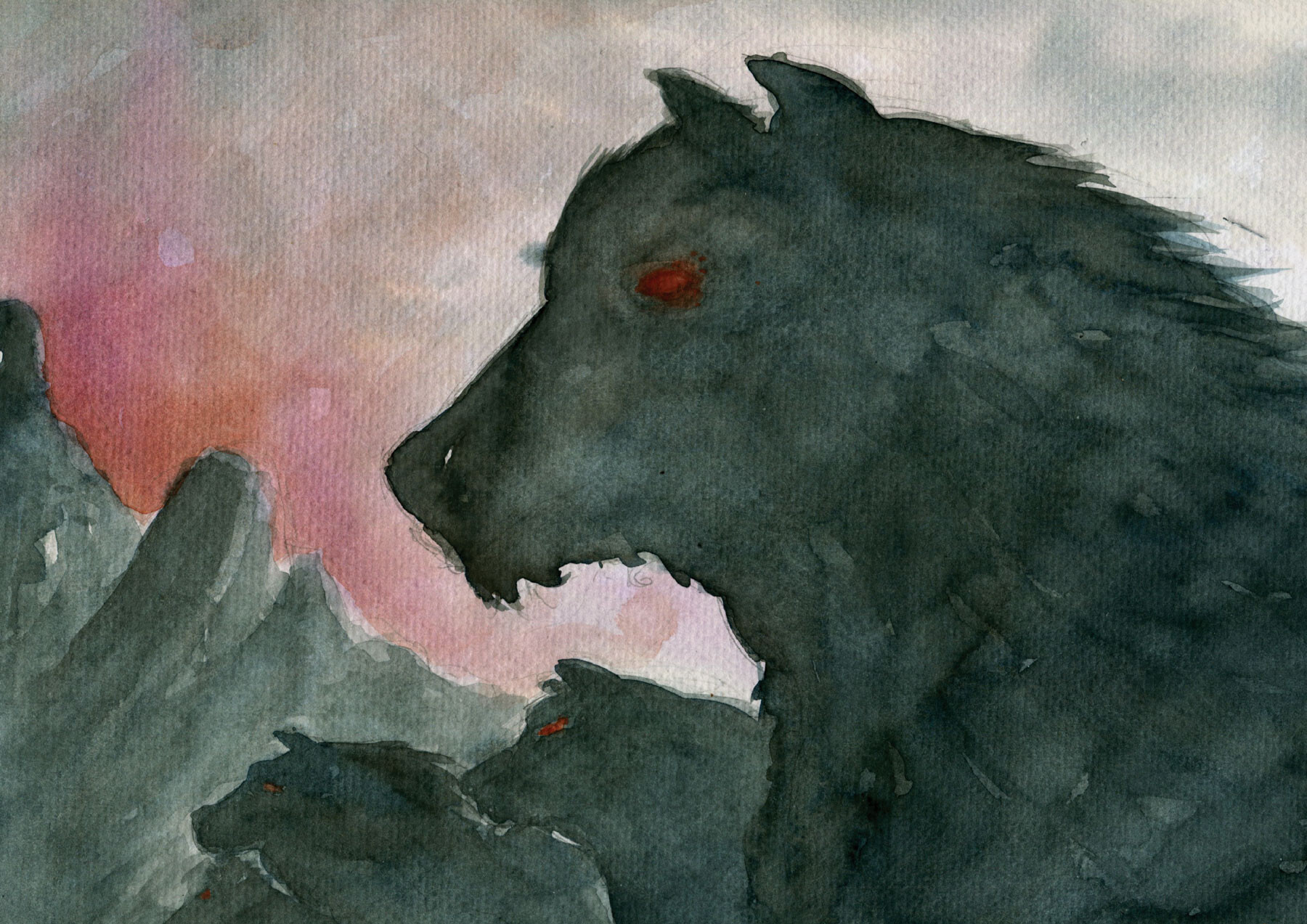 ArtStation - Pack of Wolves