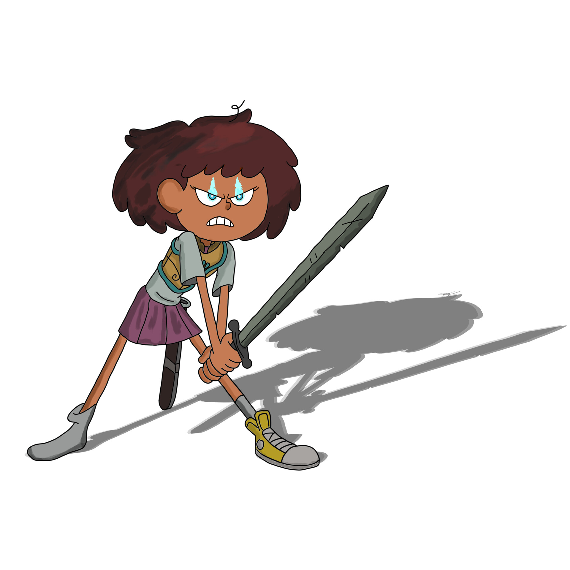 ArtStation - Anne ready for battle