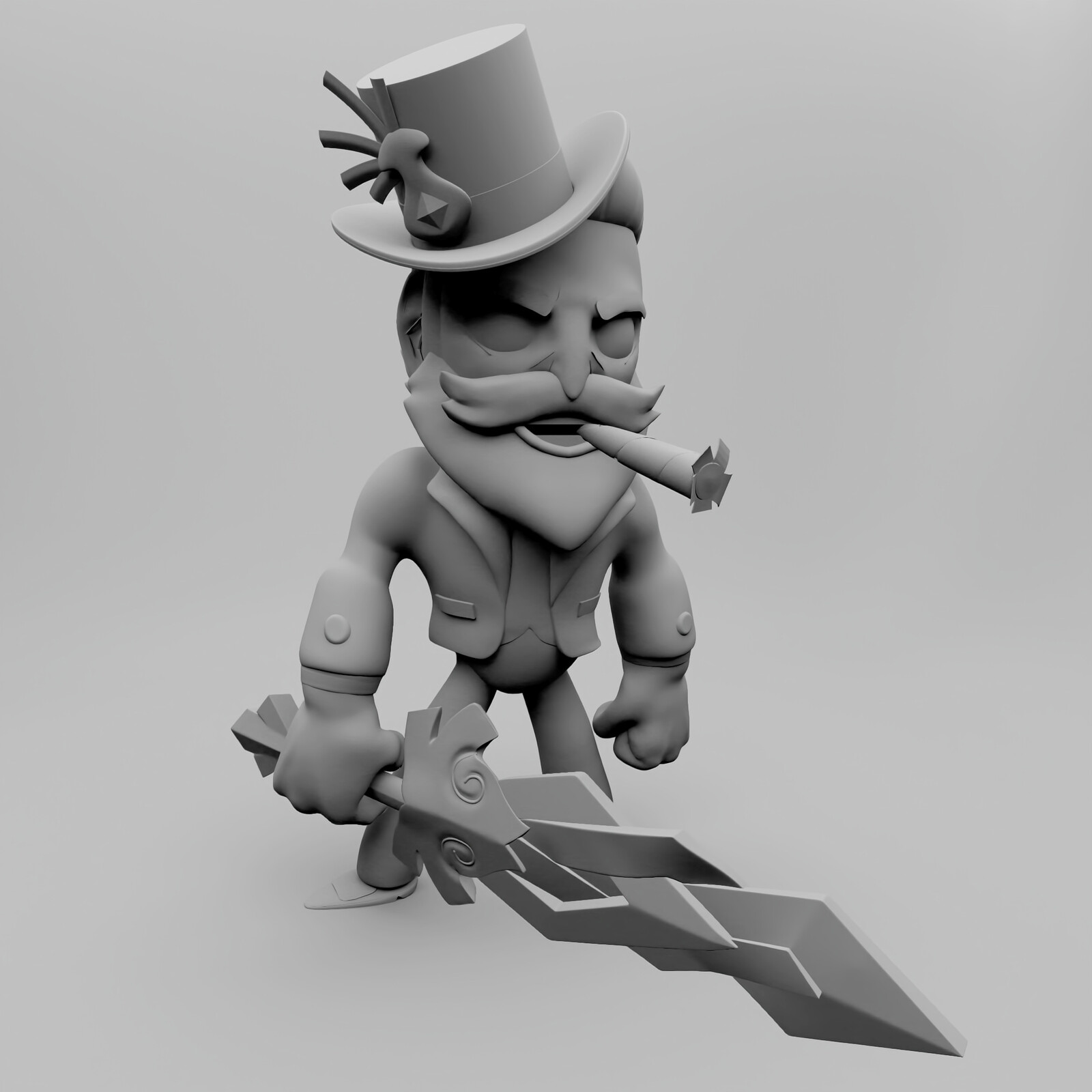 Ohad Darsa - Ritzy Bödvar - "Brawlhalla" 3D Fanart!!