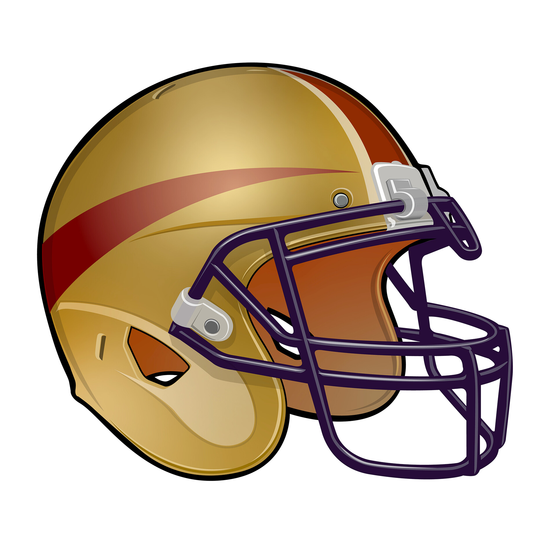 ArtStation - The symbol of the rugby player's helmet in the slot machine