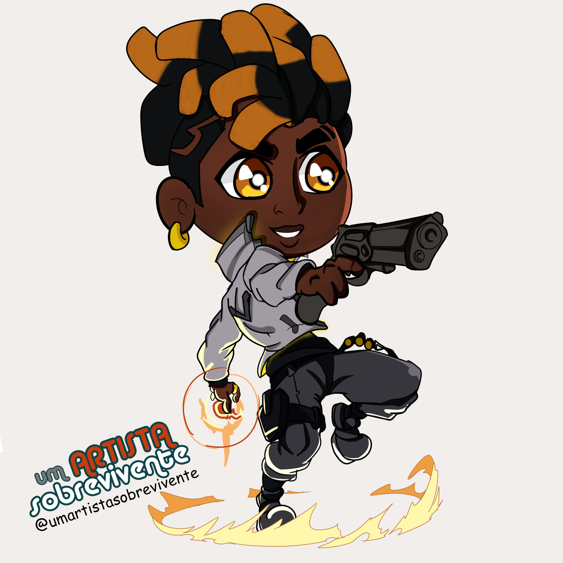 ArtStation - Chibi fanart valorant 01