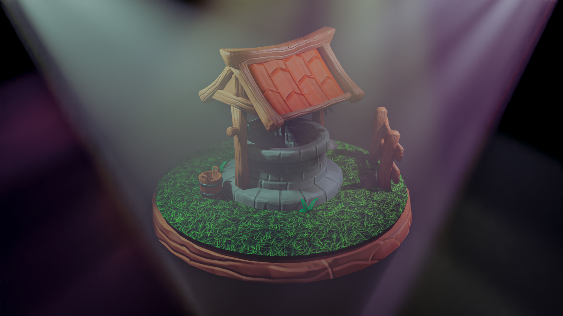 ArtStation - Fantasy Stylized Well