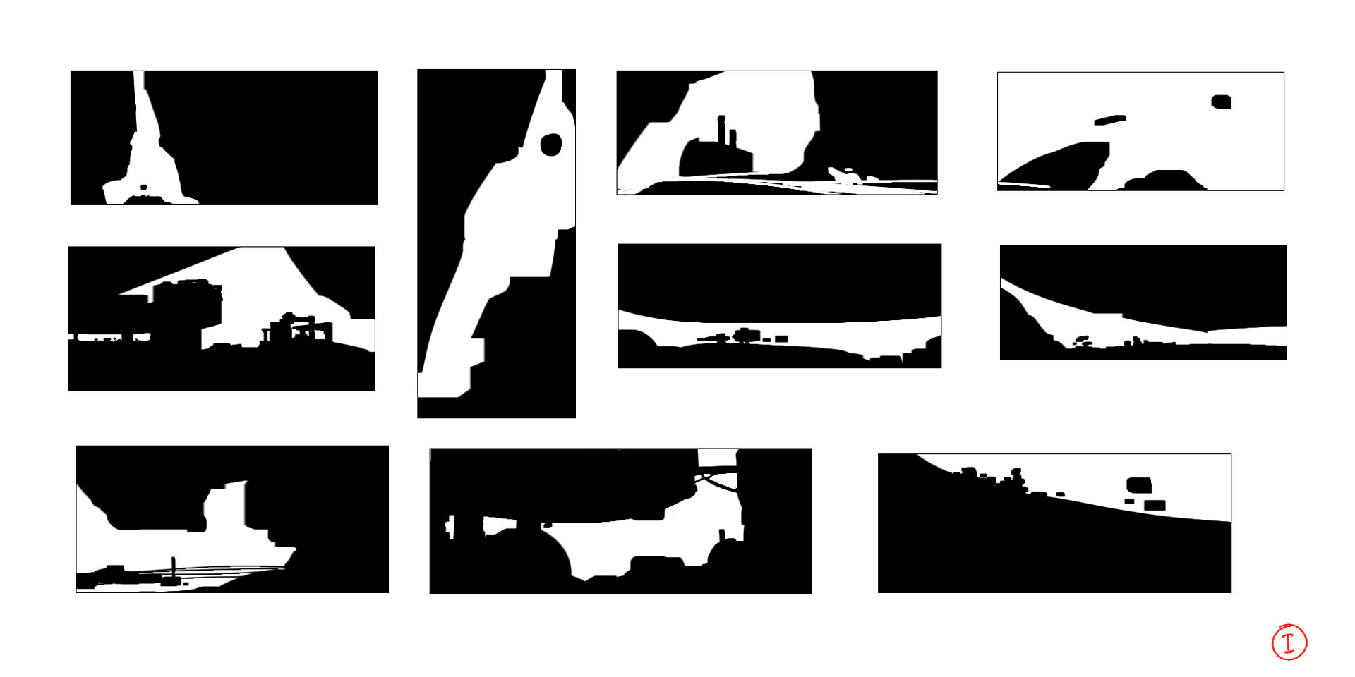 ArtStation - Graphical Composition Study