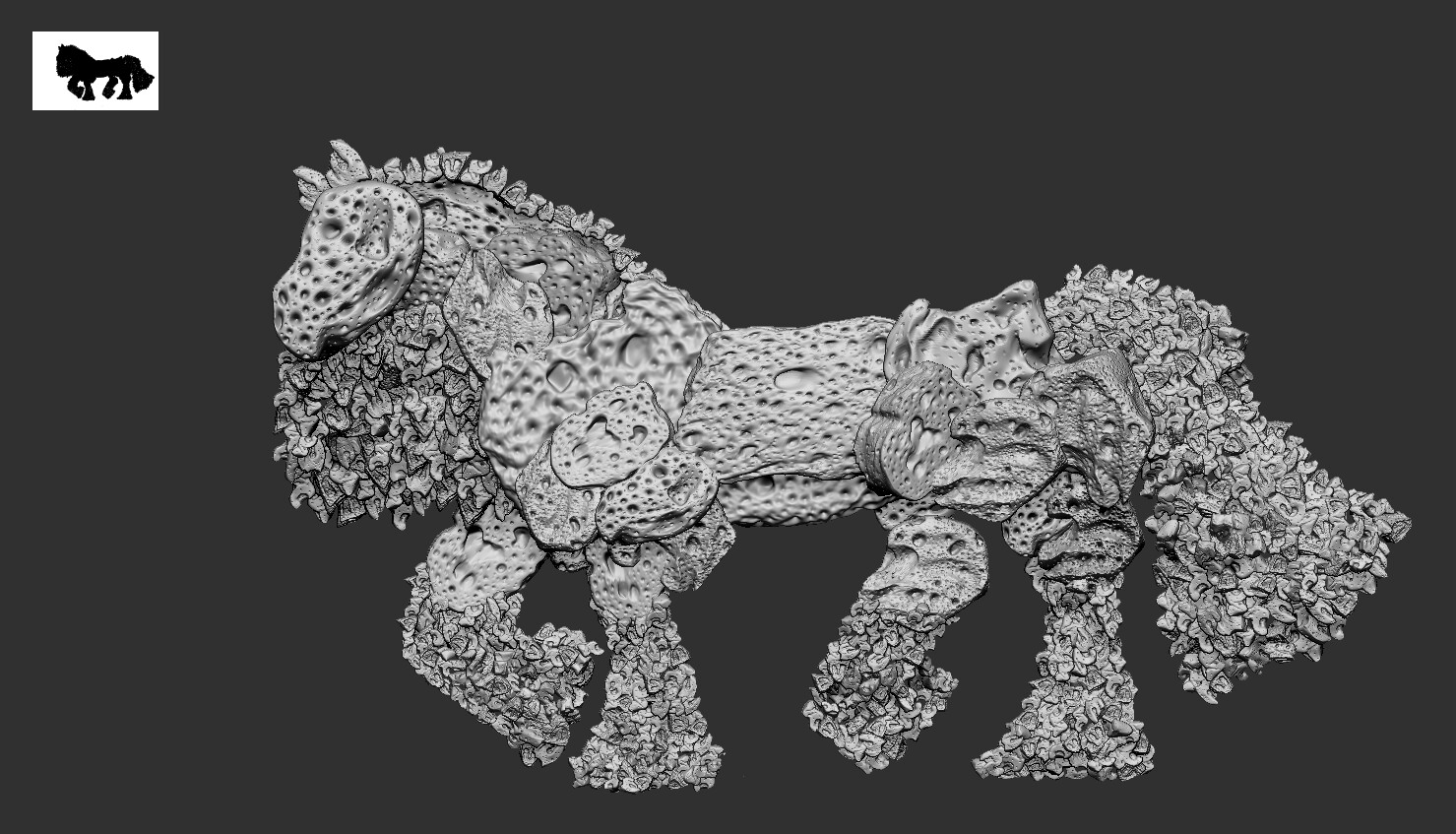 ArtStation - Rock Elemental