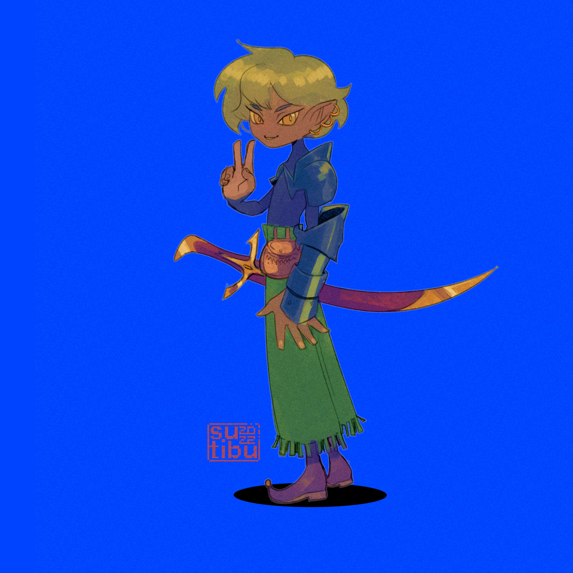 ArtStation - scimitar girl