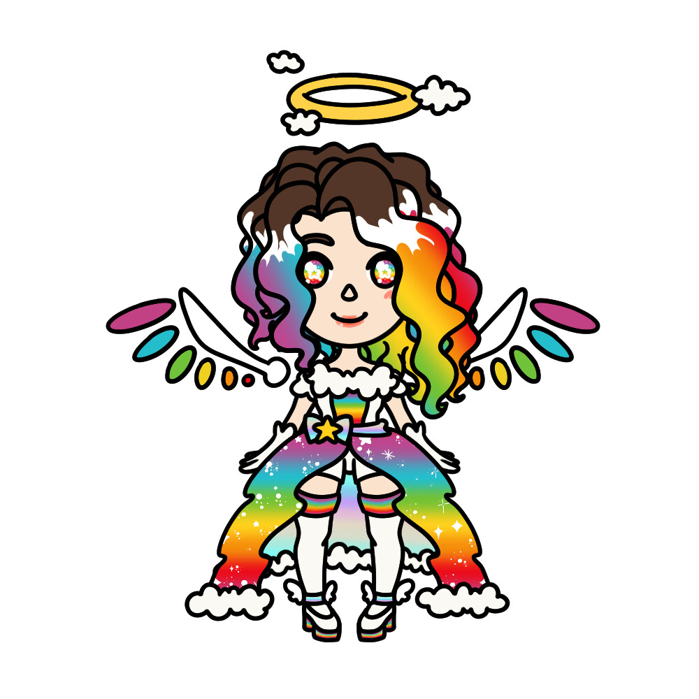 ArtStation - Théa Online Persona chibi