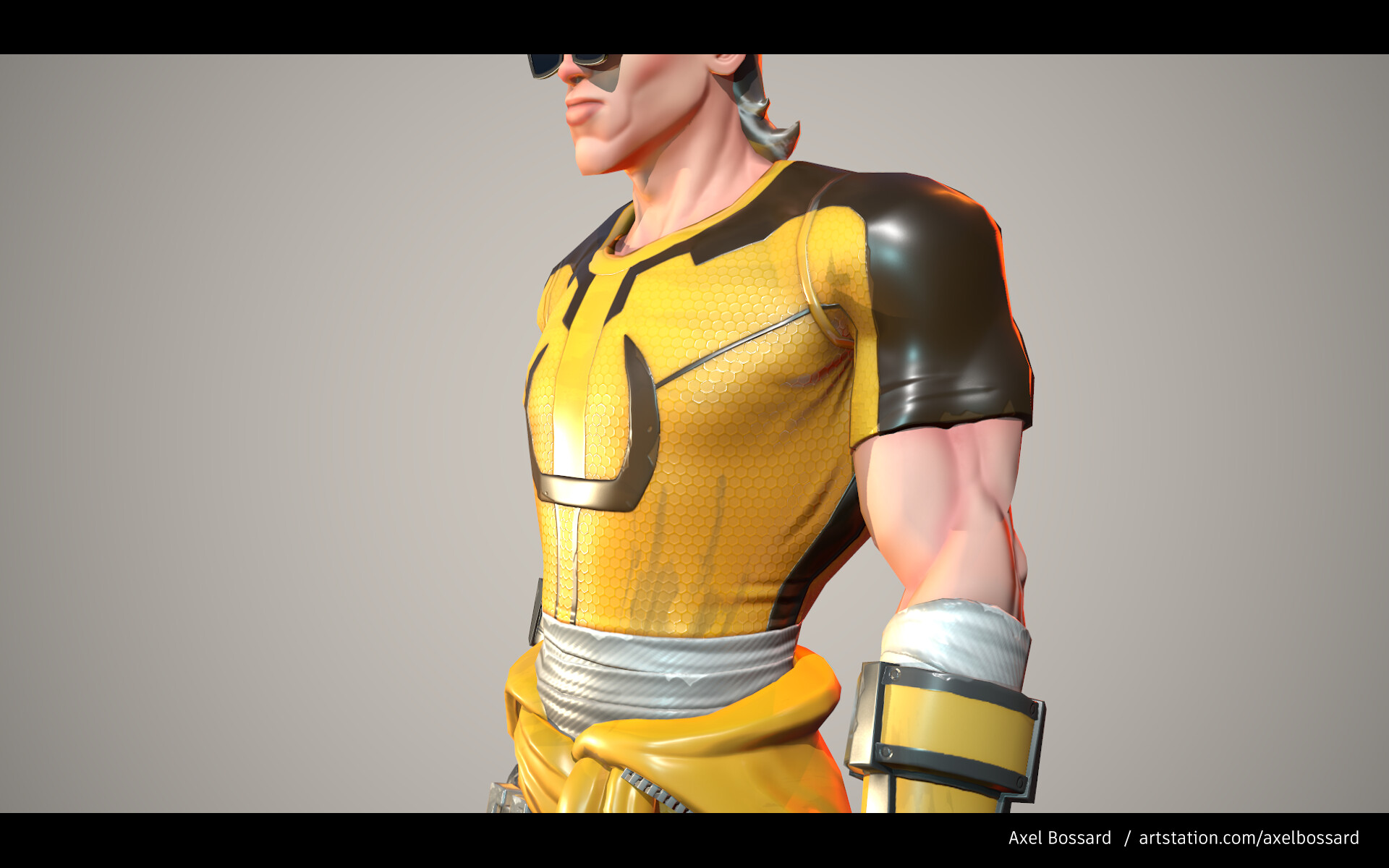 Axel Bossard - Bruce Lee Fortnite FanArt