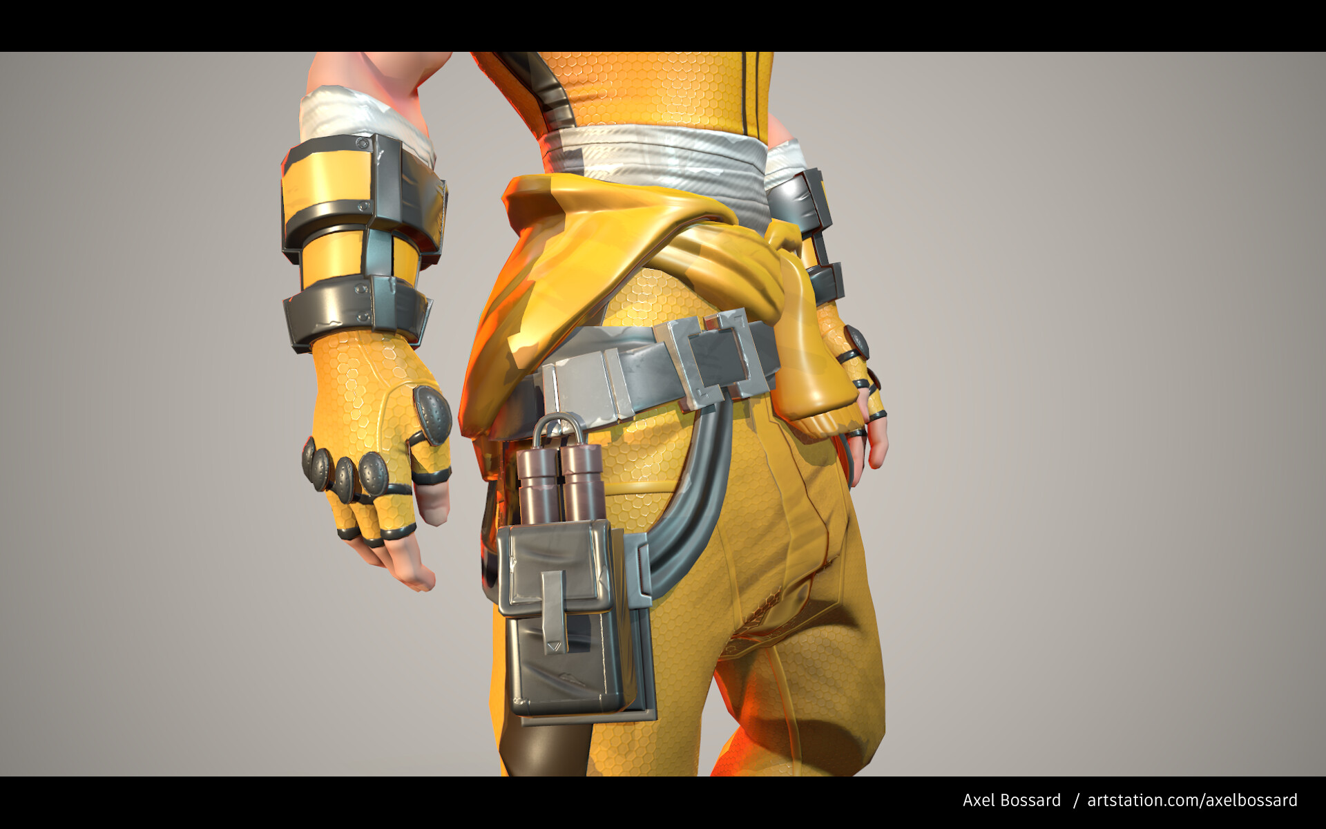 Axel Bossard - Bruce Lee Fortnite FanArt