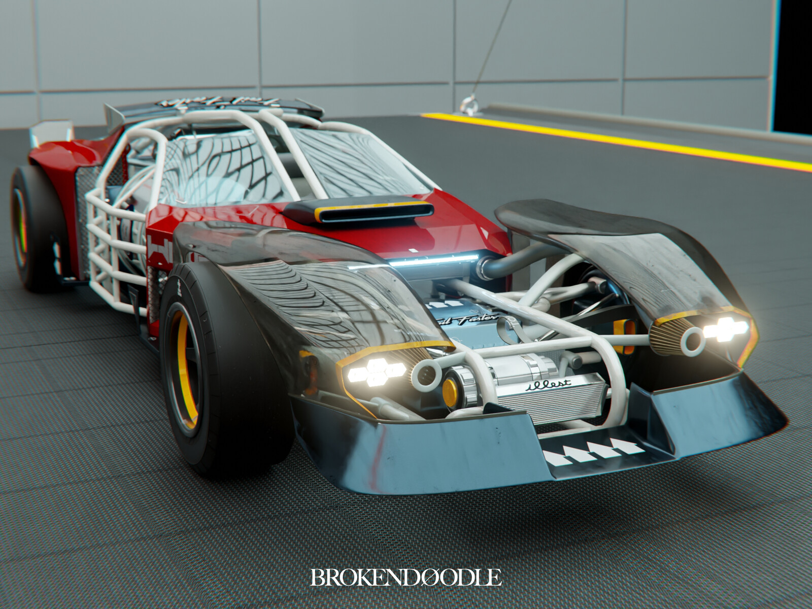 Broken Doodle - Trackmania Turbo Canyon Drift Super Stock - Revival Set