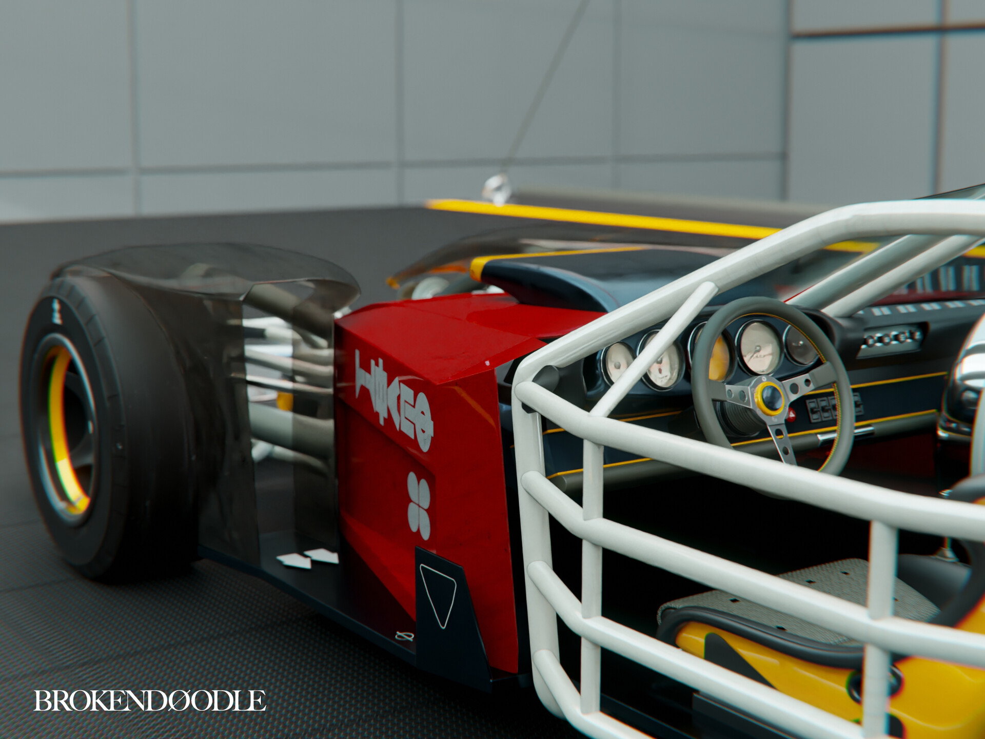 Broken Doodle - Trackmania Turbo Canyon Drift Super Stock - Revival Set