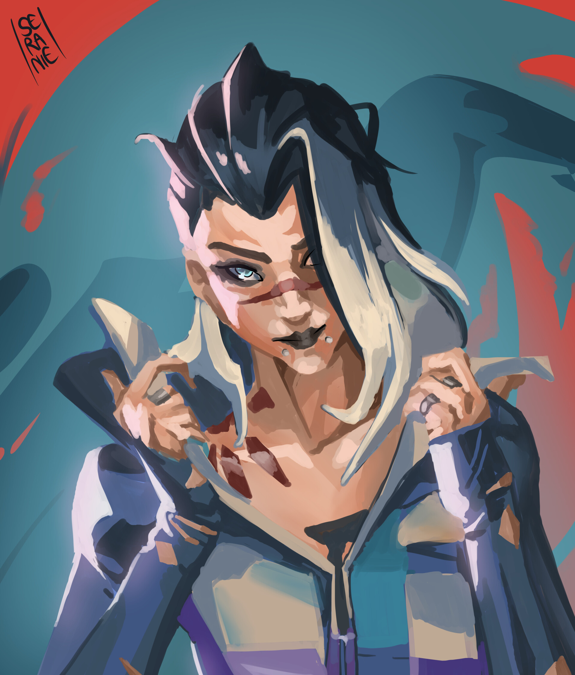 ArtStation - Color sketch Fade