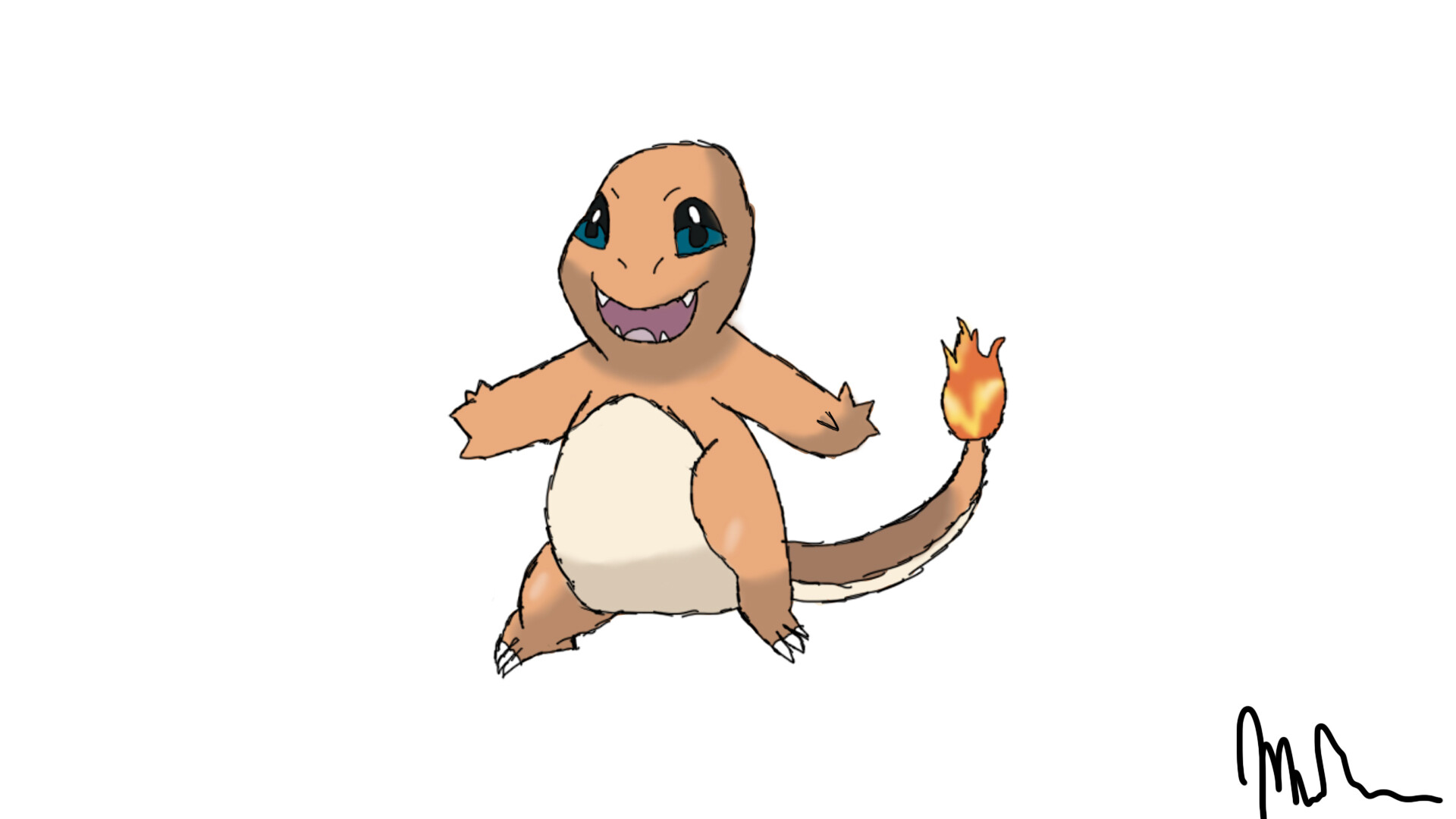 charmander drawing by Michael Davis — ProUser.Me