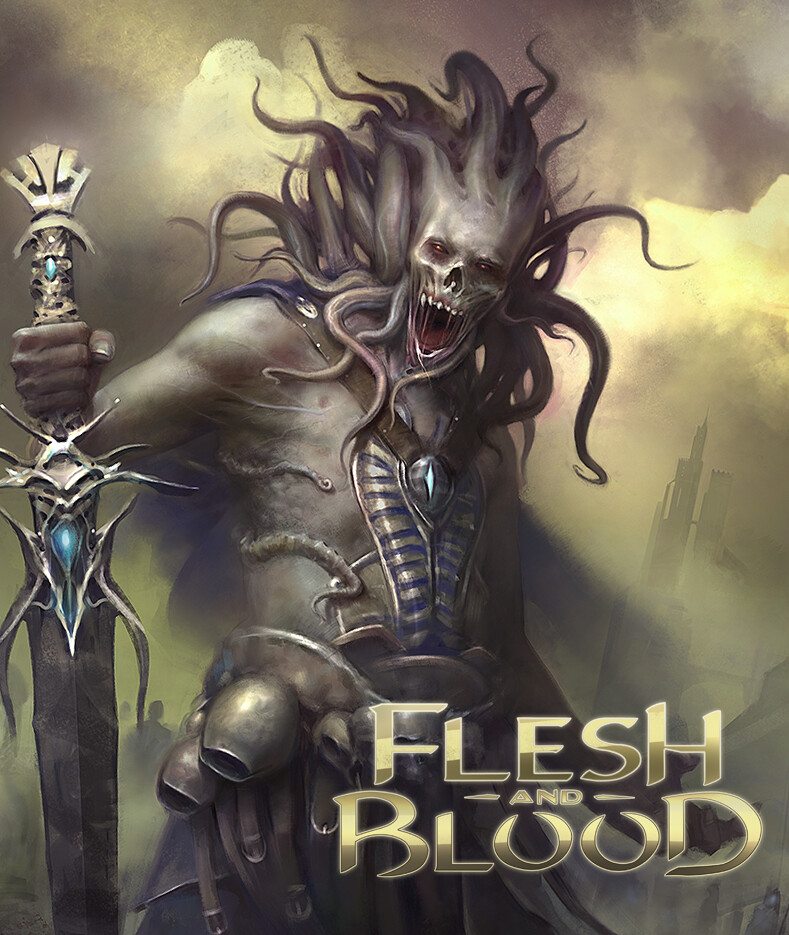 ArtStation - Shrill of Skullform// illustration for FAB ,no photobashing