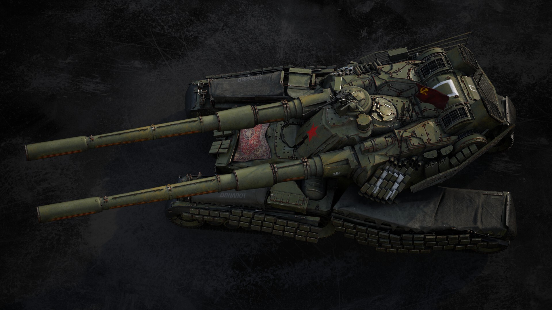 IO_BUTOV - Red Sunset: Soviet tank "Apocalypse" "Solo"