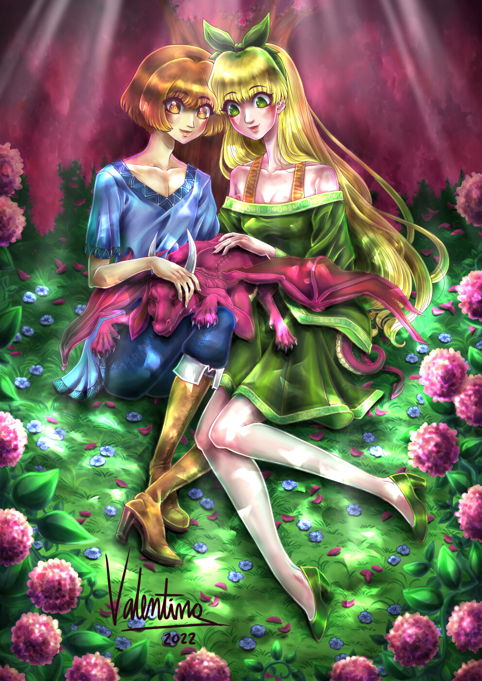 ArtStation - Alec, Samantha and Wilda the dragon