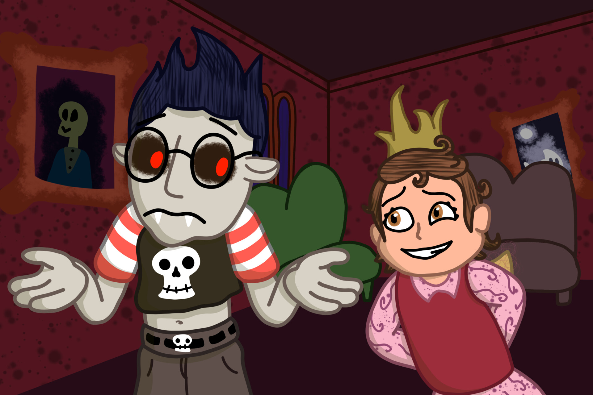 ArtStation - Scary Godmother Screenshot Redraw