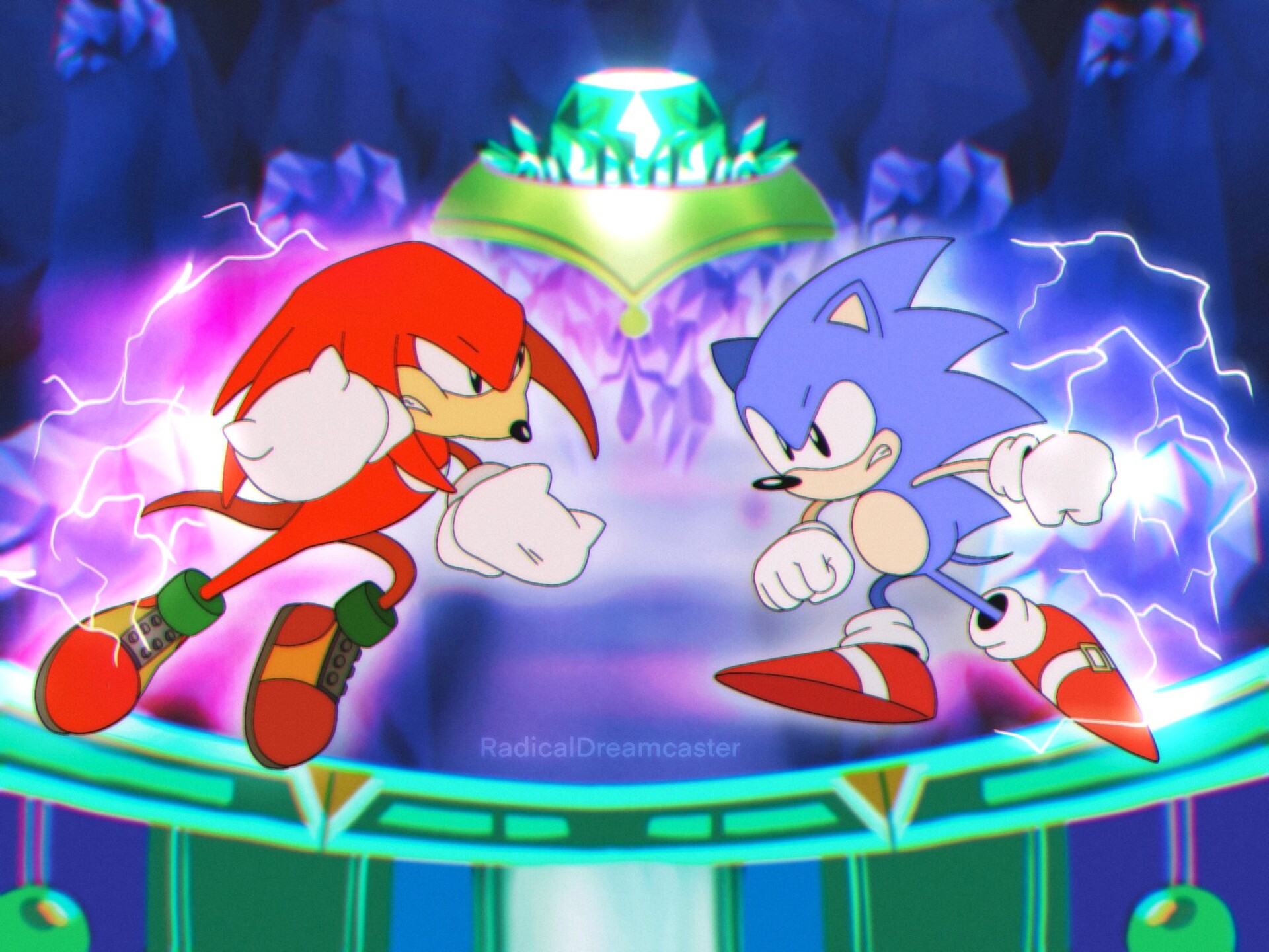 Sonic Vs Knuckles Sonic X
