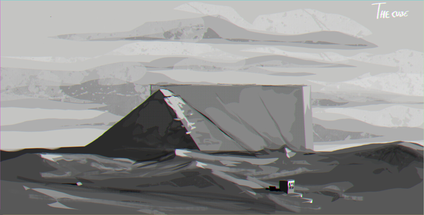 ArtStation - sand lands : the cube 1#
