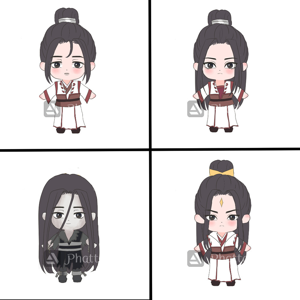 ArtStation - Gachapon The Untamed : Wen Clan of Qi Shan