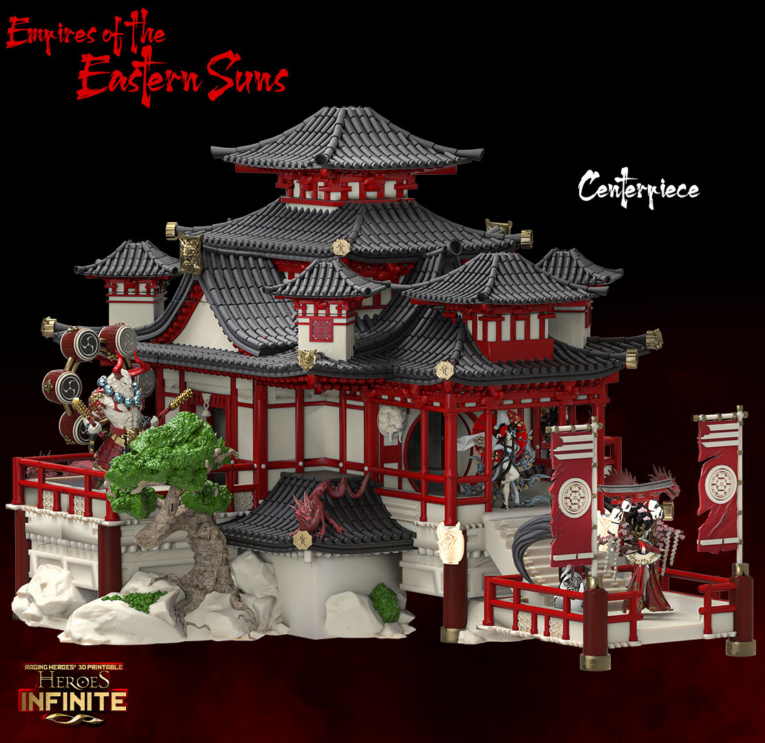 Raging Heroes - Empires of the Eastern Sun - Heroes Infinite