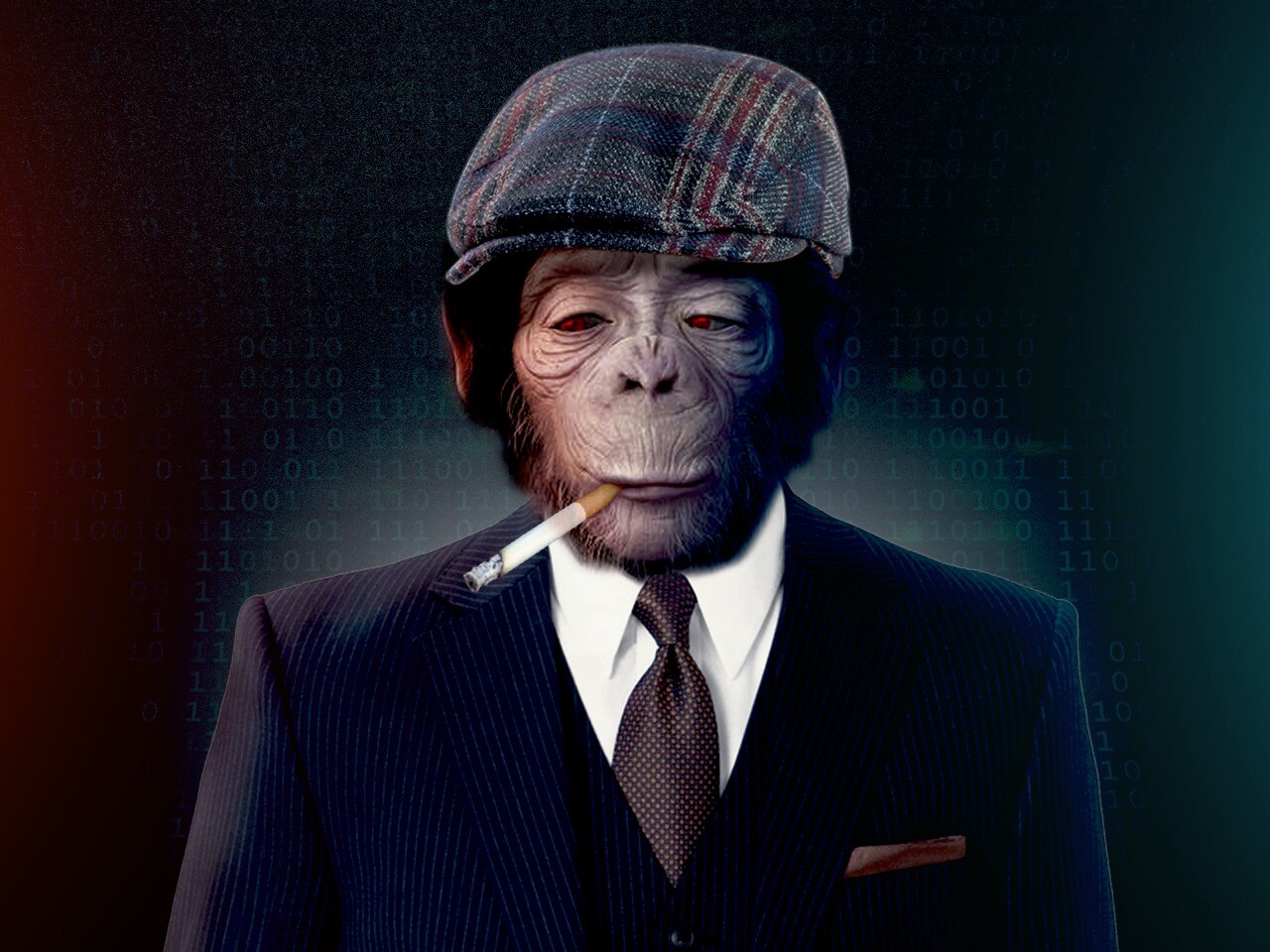 ArtStation - The Gentleman (3D APE NFT ARTWORK)
