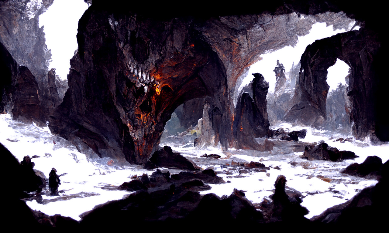 ArtStation - cave