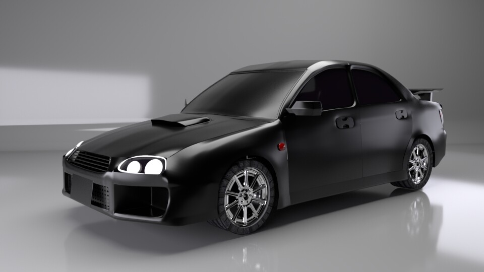 ArtStation - 3d car