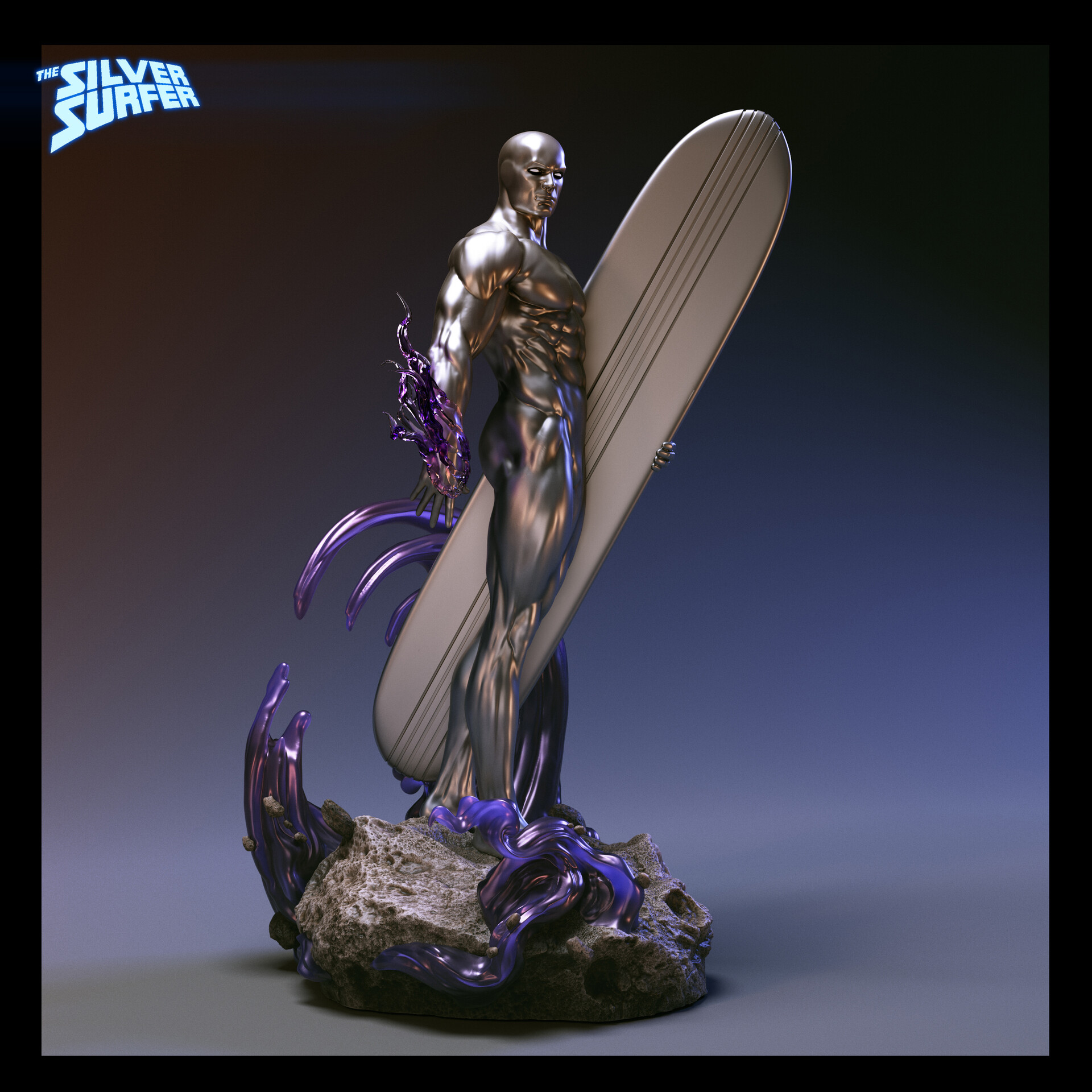 ArtStation - silver surfer