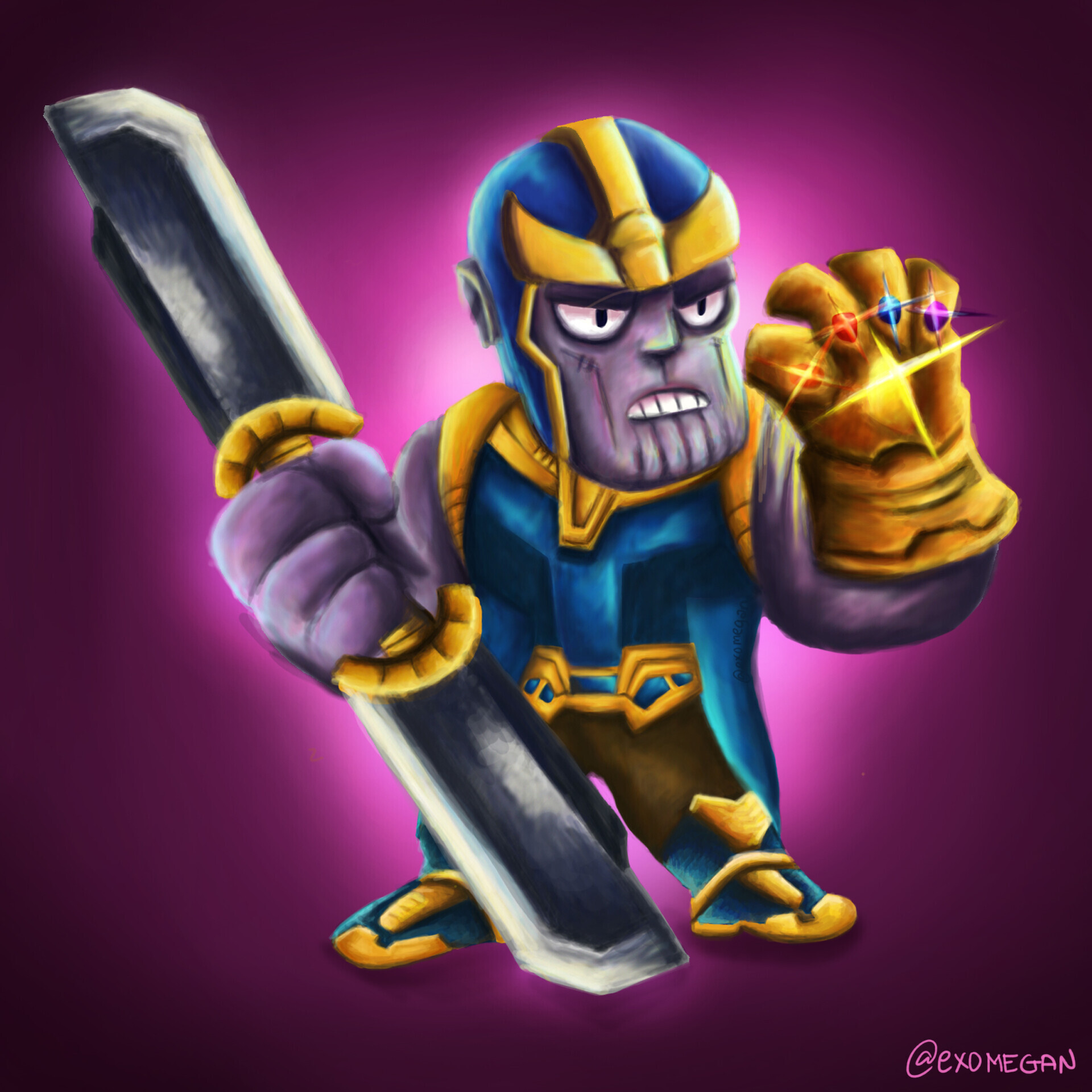 Artstation Brawl Stars Frank