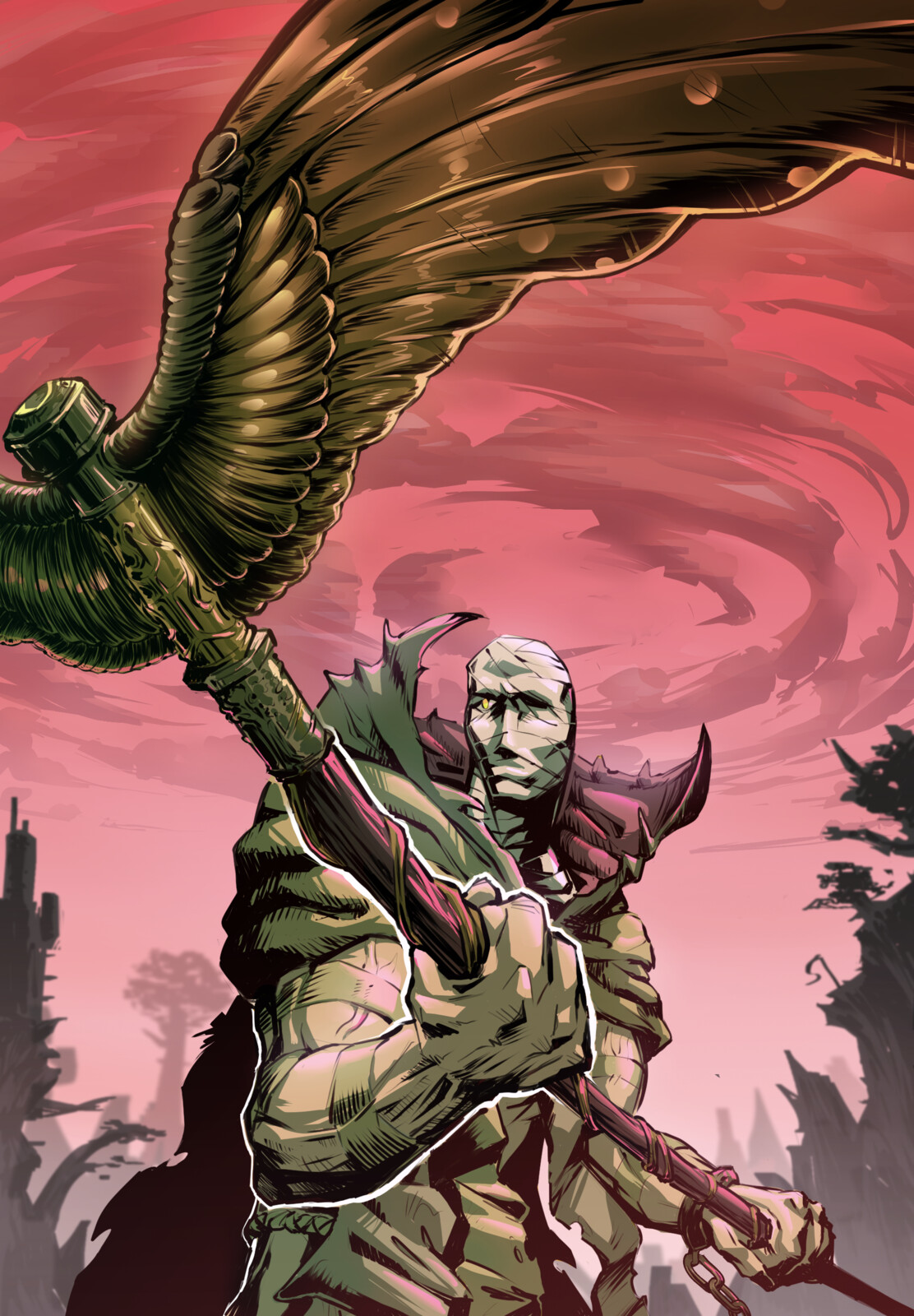 Jerónimo Bocuñano - Elden Ring character illustration