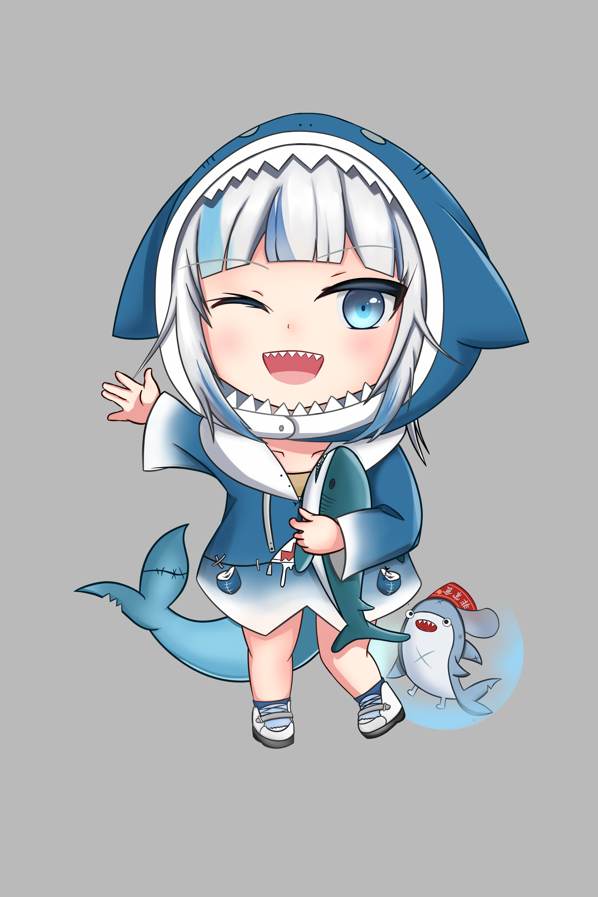 ArtStation - Chibi (Gawr Gura)