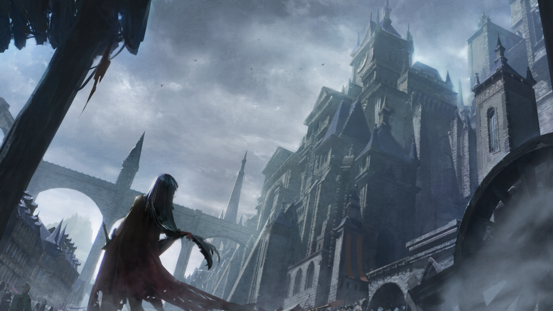 ArtStation - Red Cloak