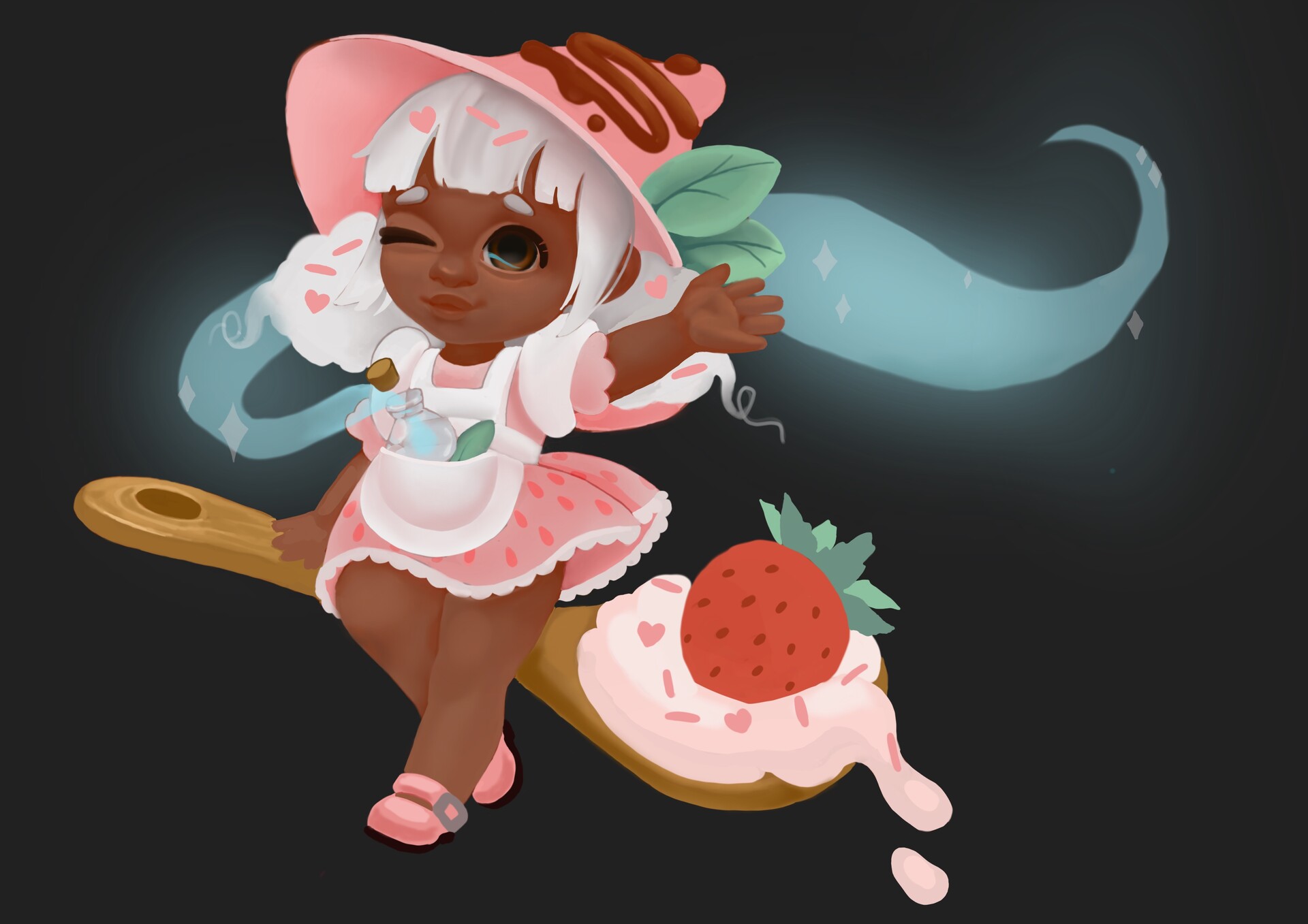 ArtStation - Bakery witch