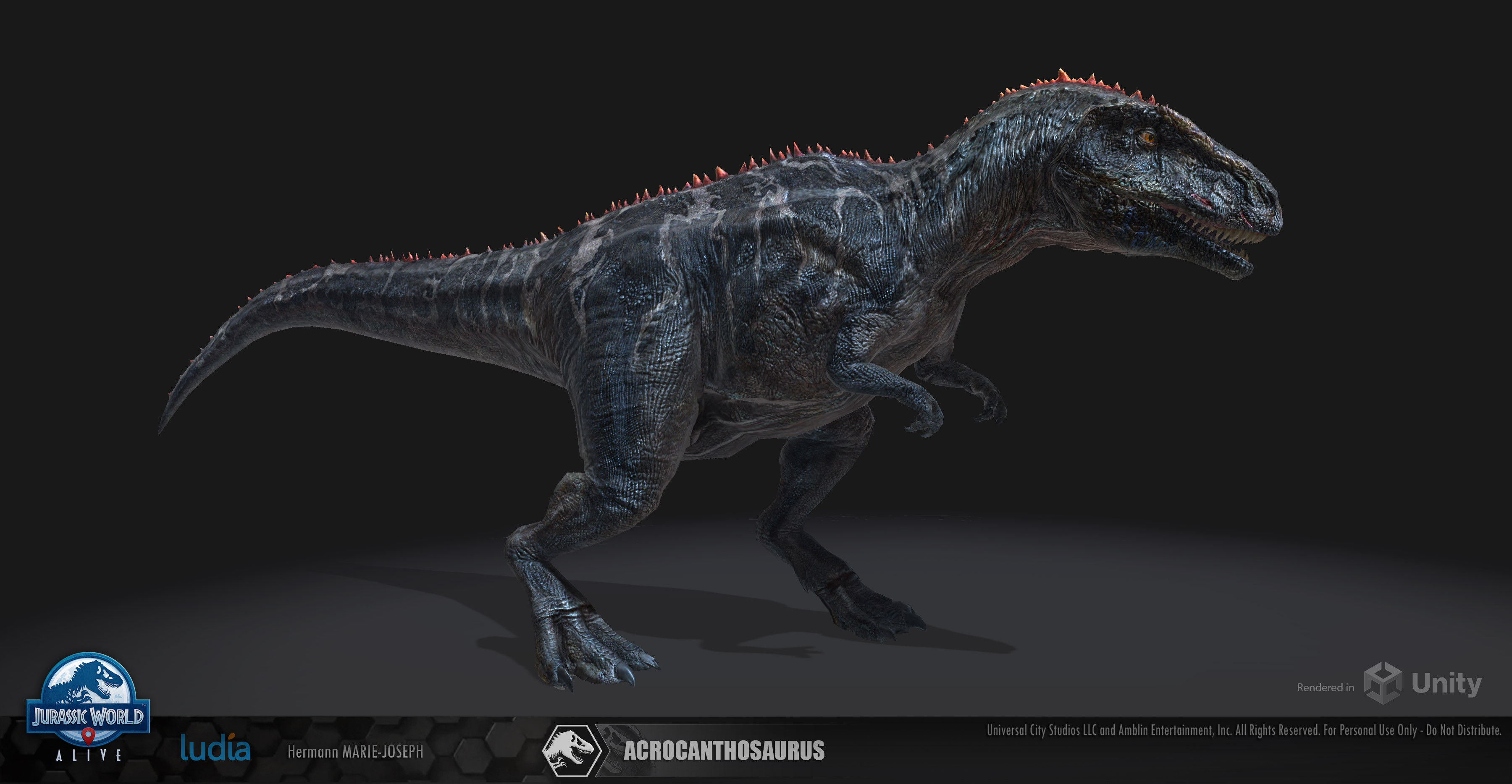 Acrocanthosaurus Jurassic Park Bouwer LEGO Jurassic World™