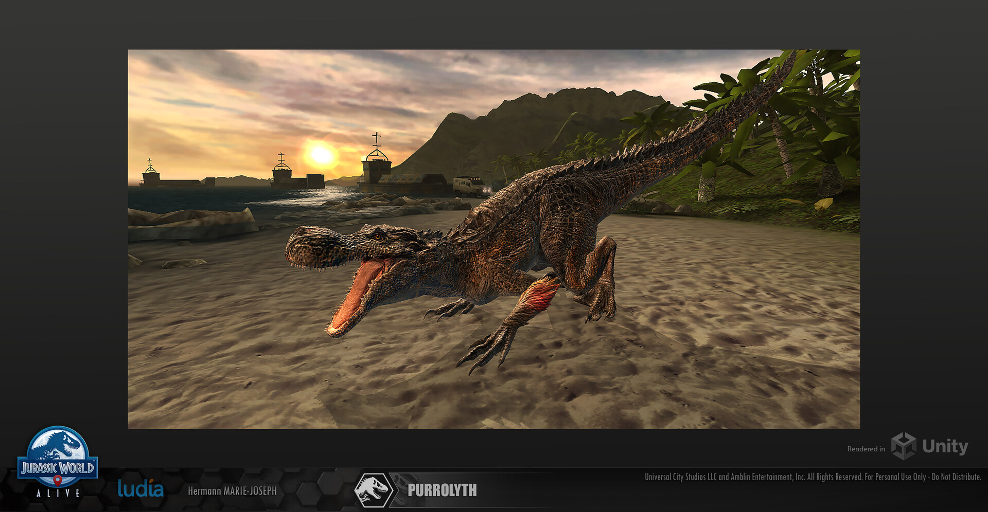 Hermann Marie-Joseph - Purrolyth - Jurassic World Alive