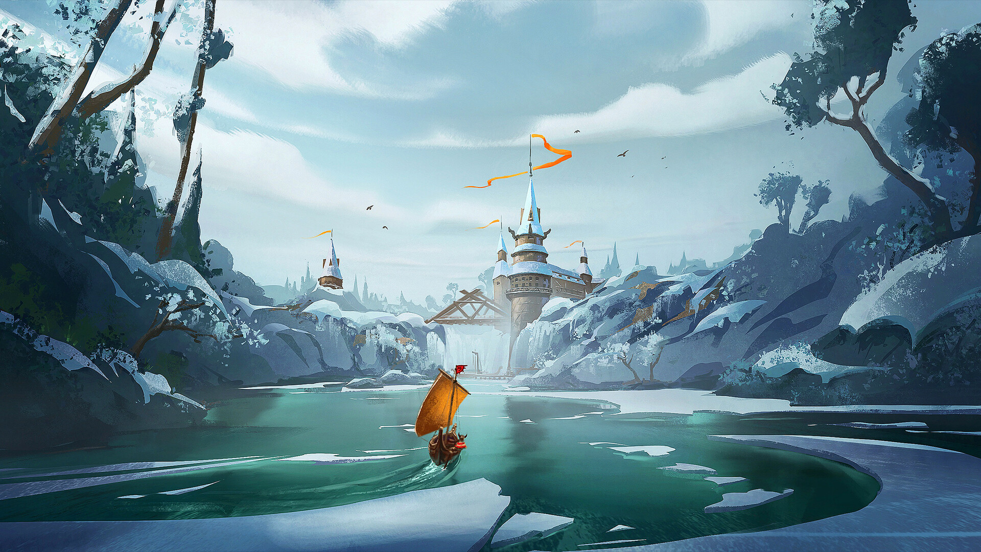 ArtStation - Viking Castle