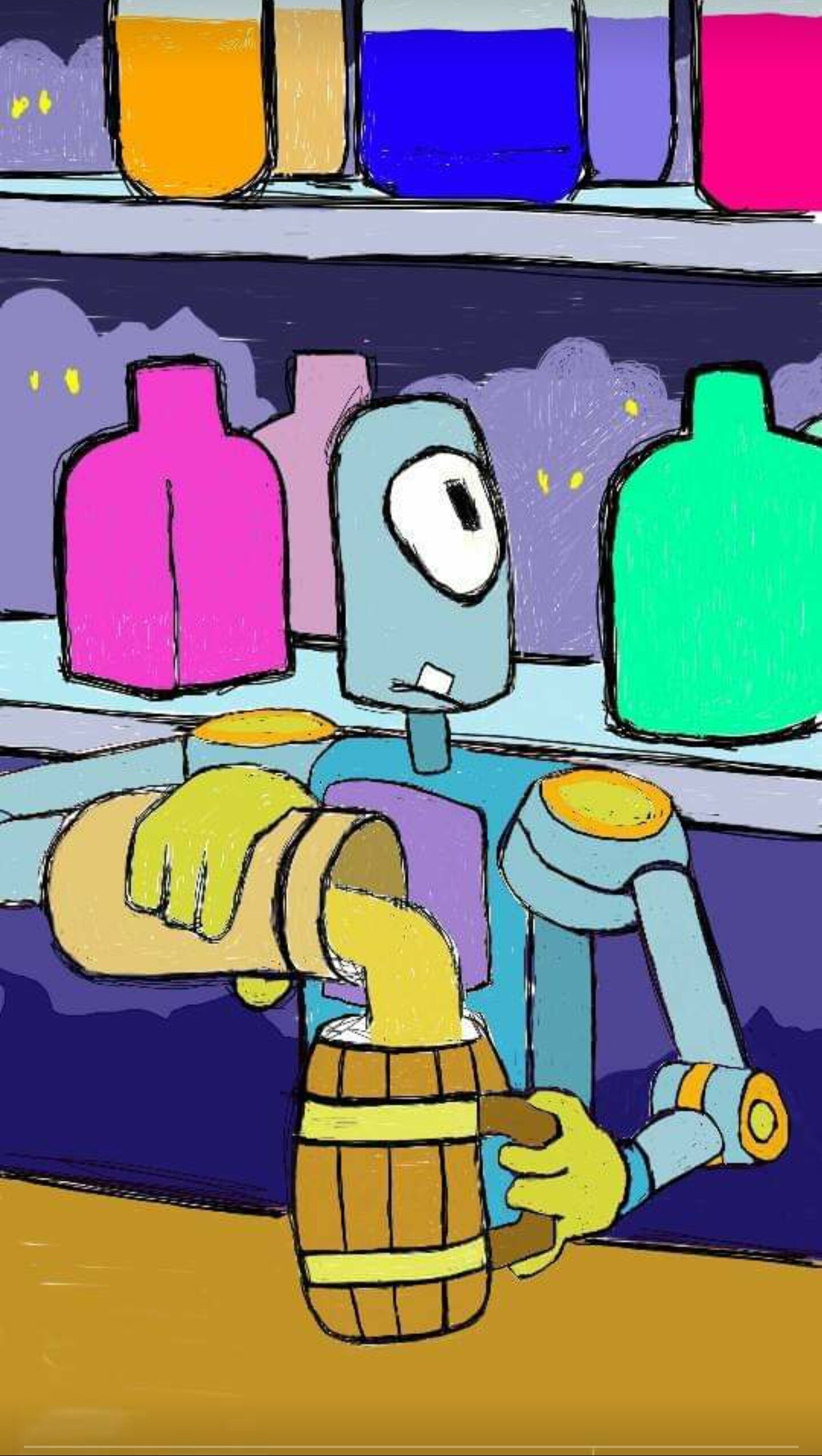 ArtStation - bartender bot