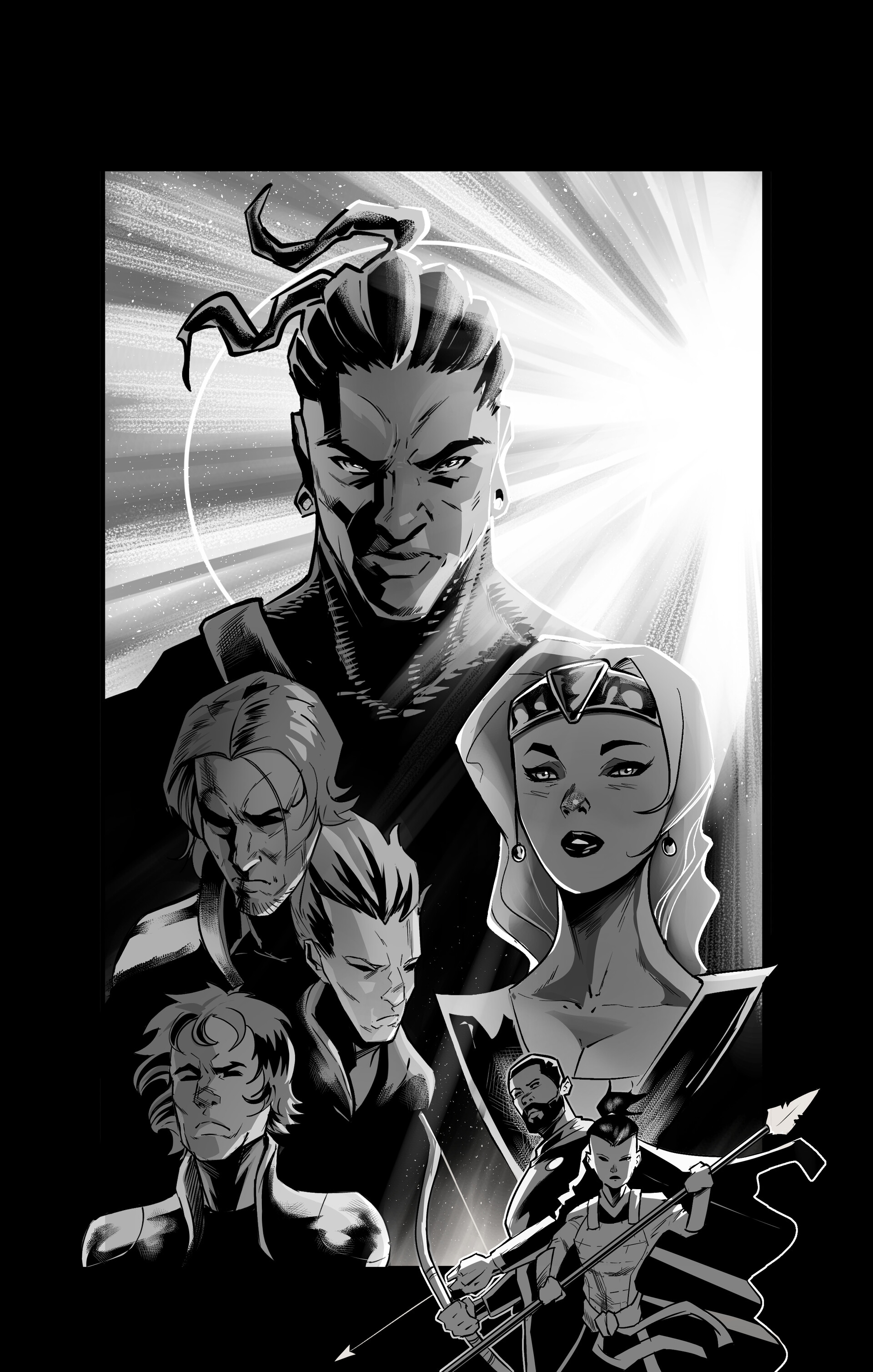 ArtStation - ENNEAD COMIC PAGES