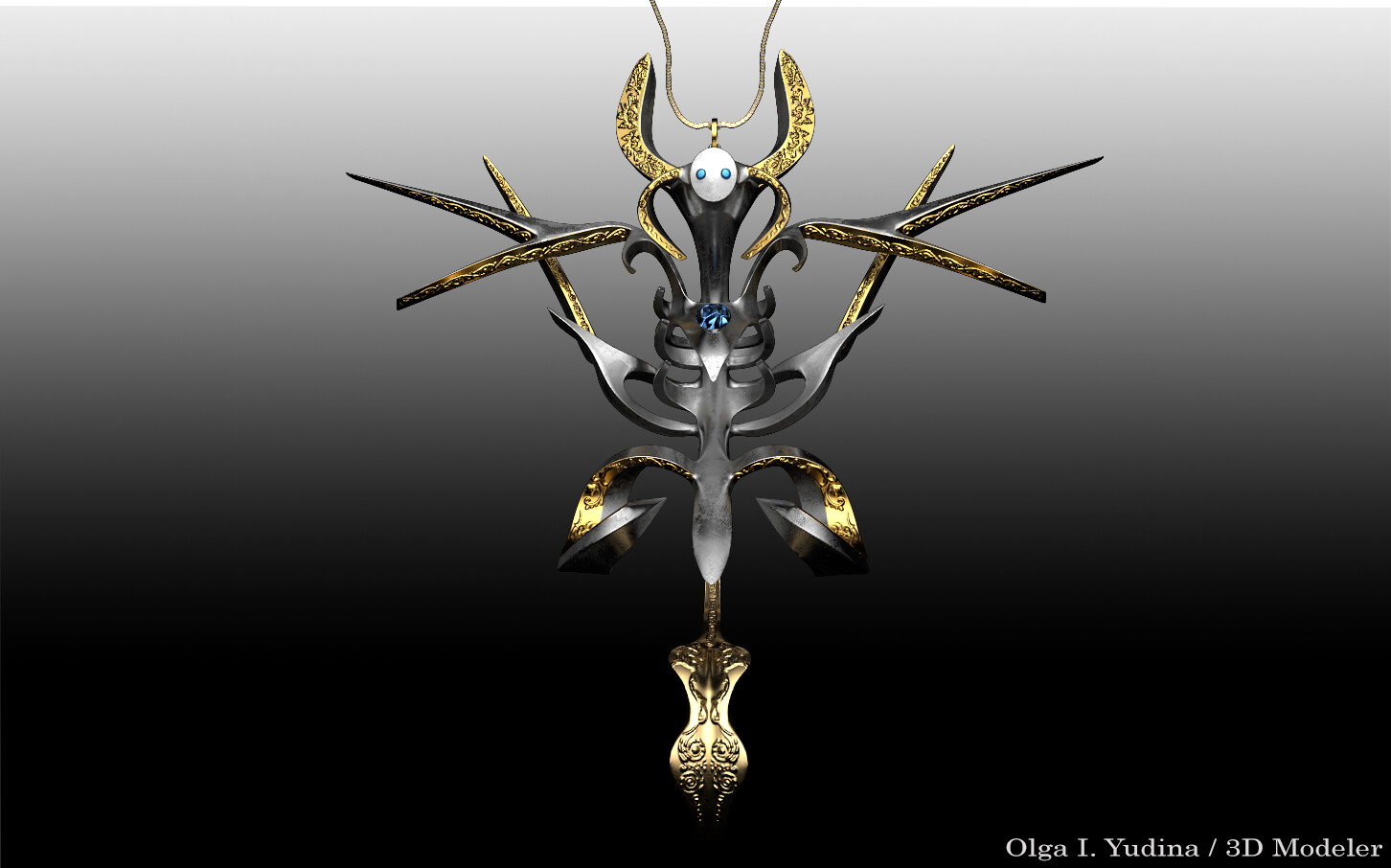 ArtStation - Nephilim Pendant