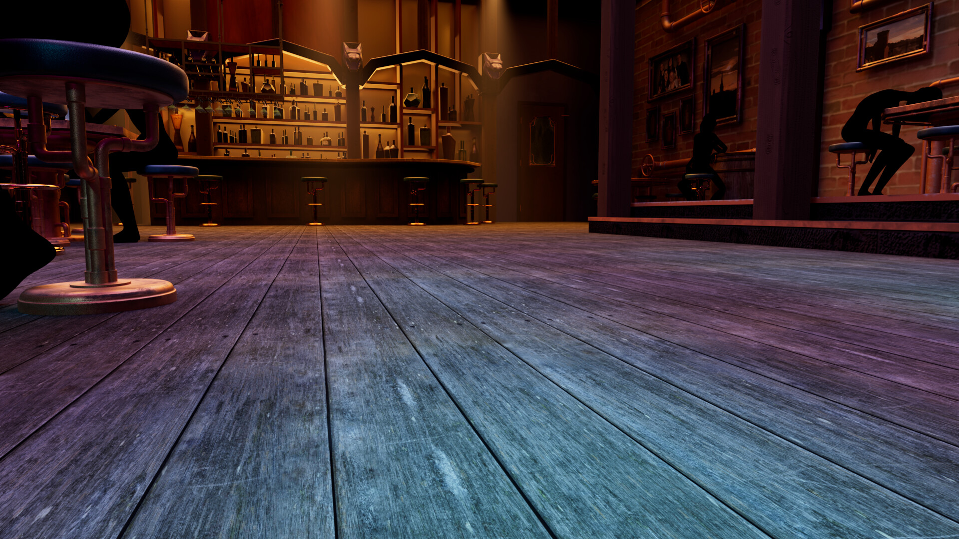 ArtStation - Bar scene