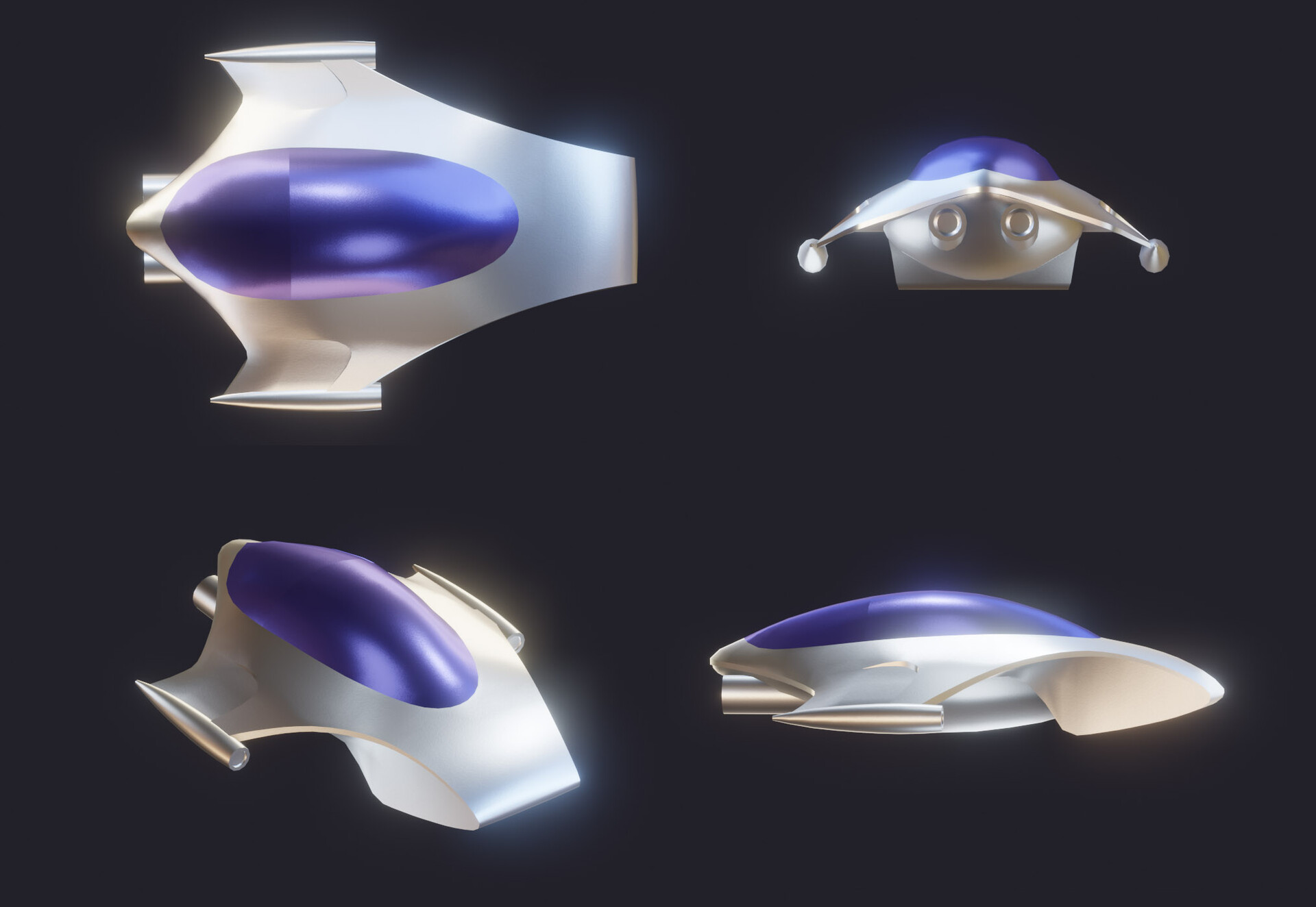 ArtStation - Hovercraft - SCI-FI