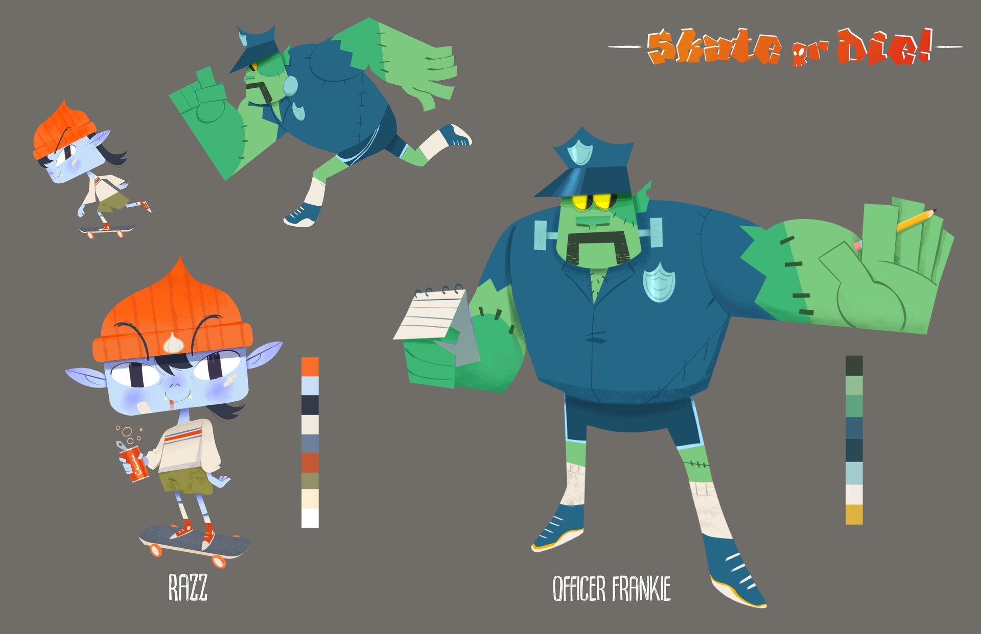 Hunter Martin - 2022 Visual Development Portfolio