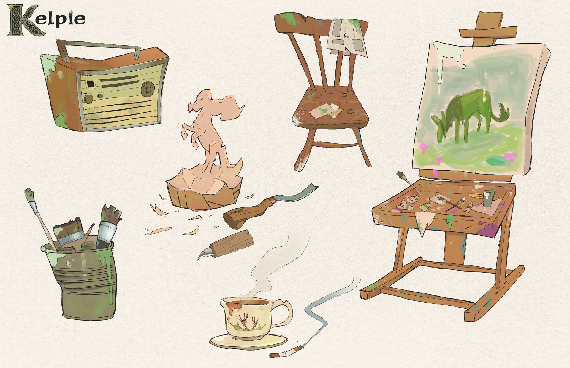 Hunter Martin - 2022 Visual Development Portfolio