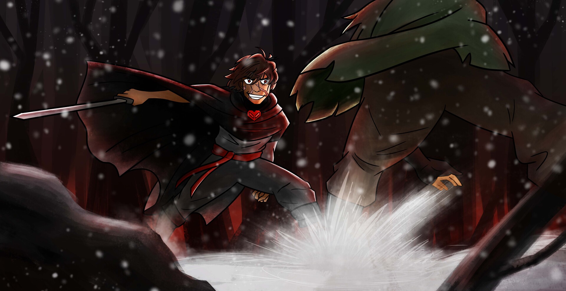 ArtStation - Forest Fight